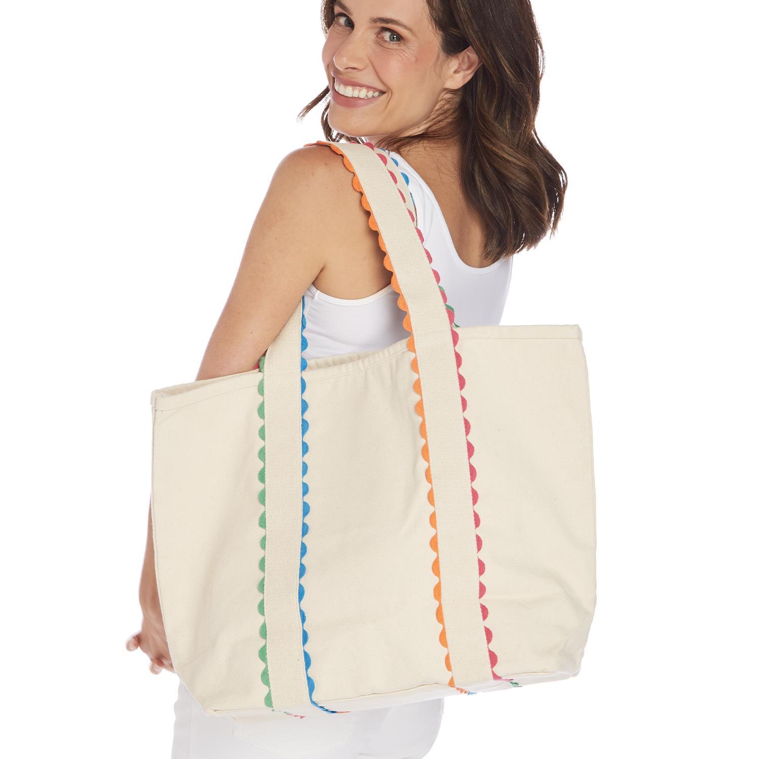 Colorful Ric Rac Tote