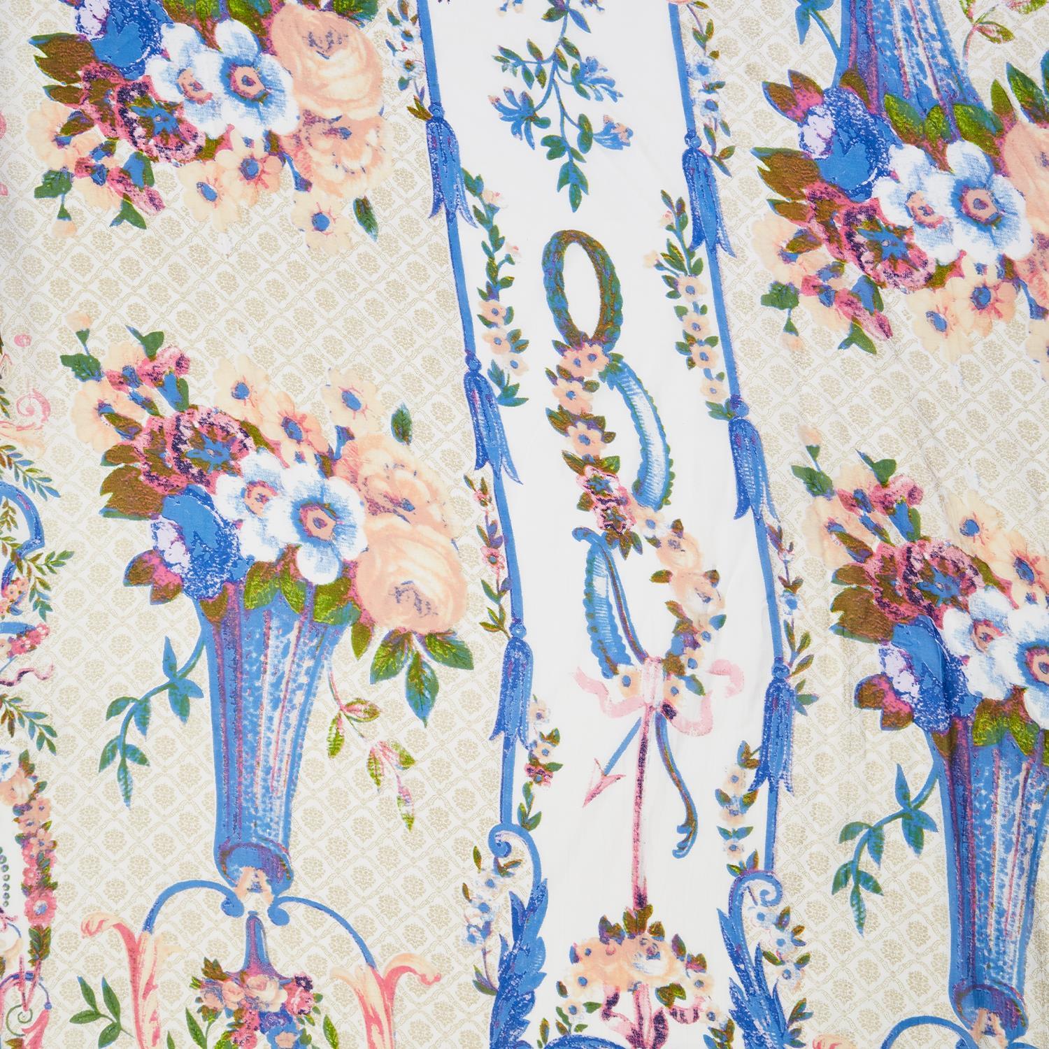 Opulent Peach Robe Gown