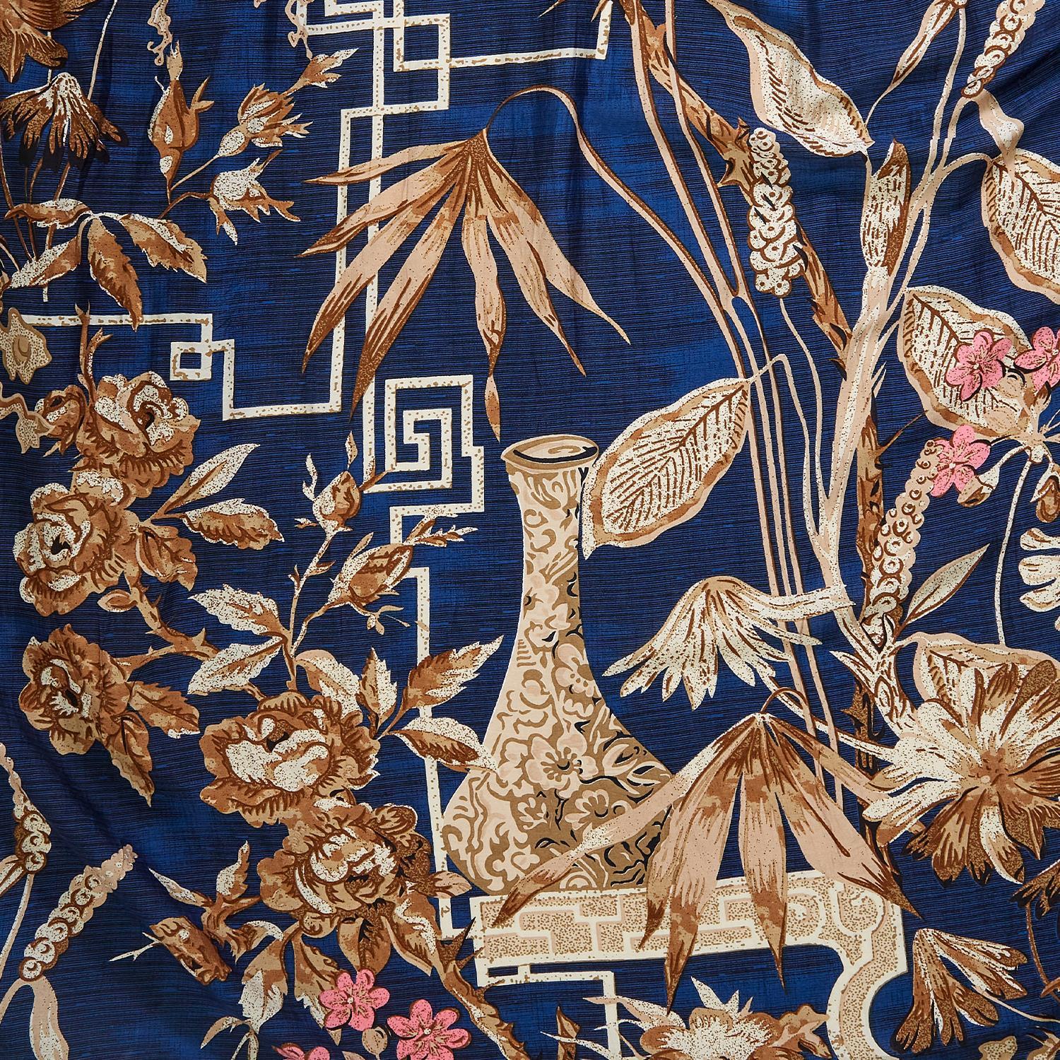 Indigo Bamboo Duster Coat