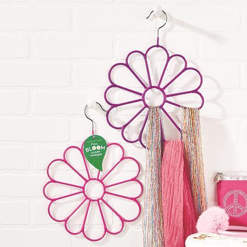 Flower Scarf Hanger Asst 2 Colors