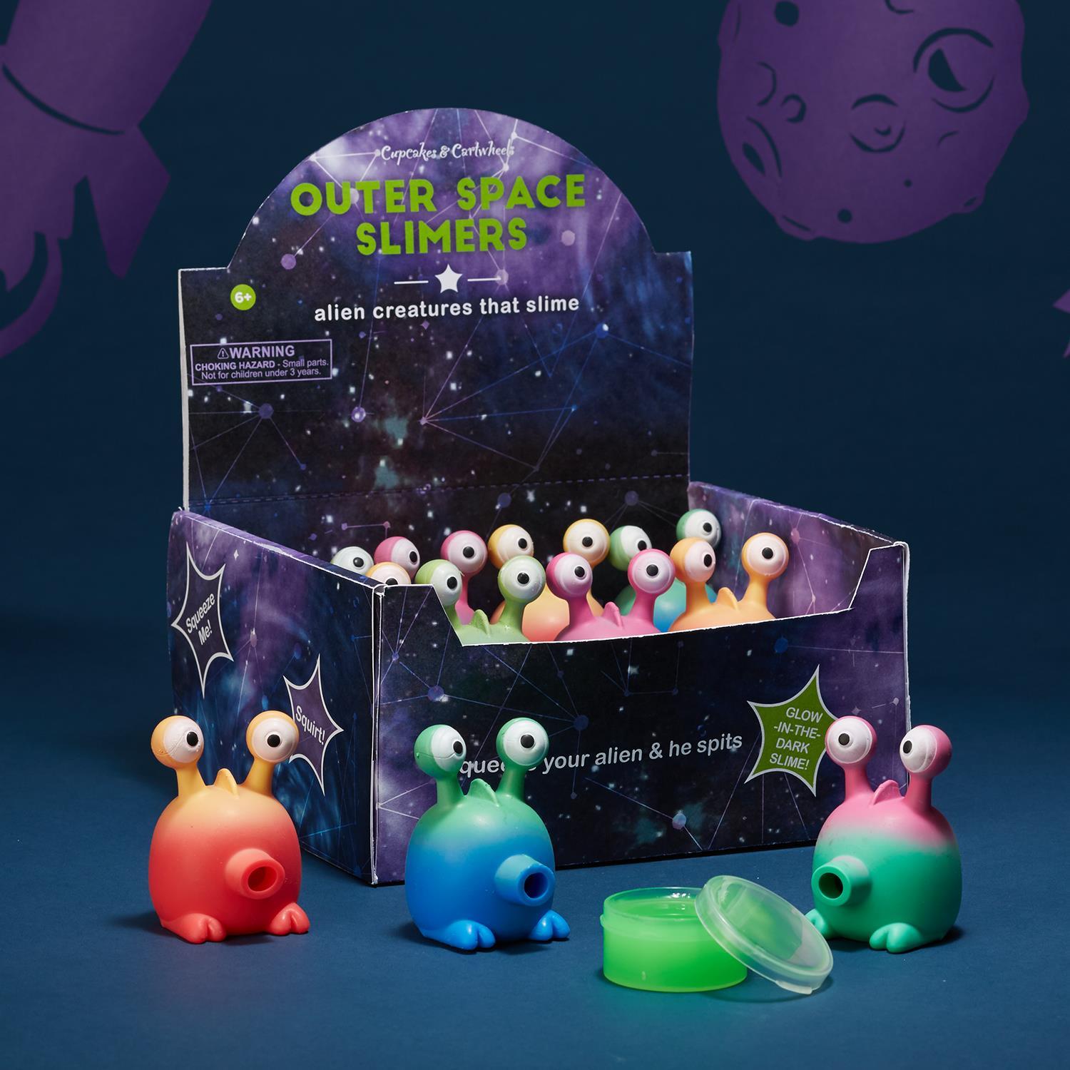 36 Pc Spitting Alien Un in Countertop Display Asst 3 Colors