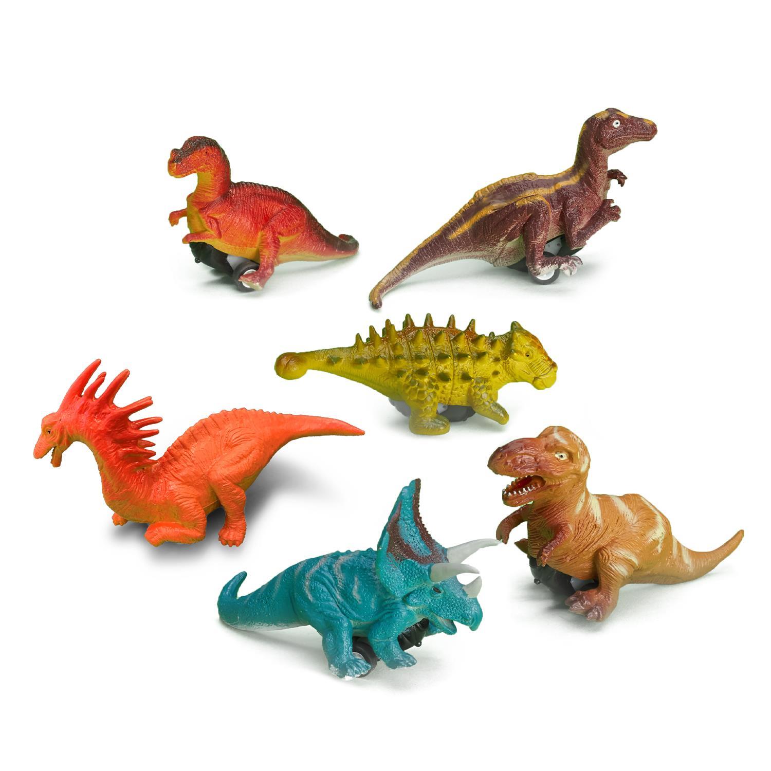 Refill 36 Pc Dino Racer Un Incl 6 Designs