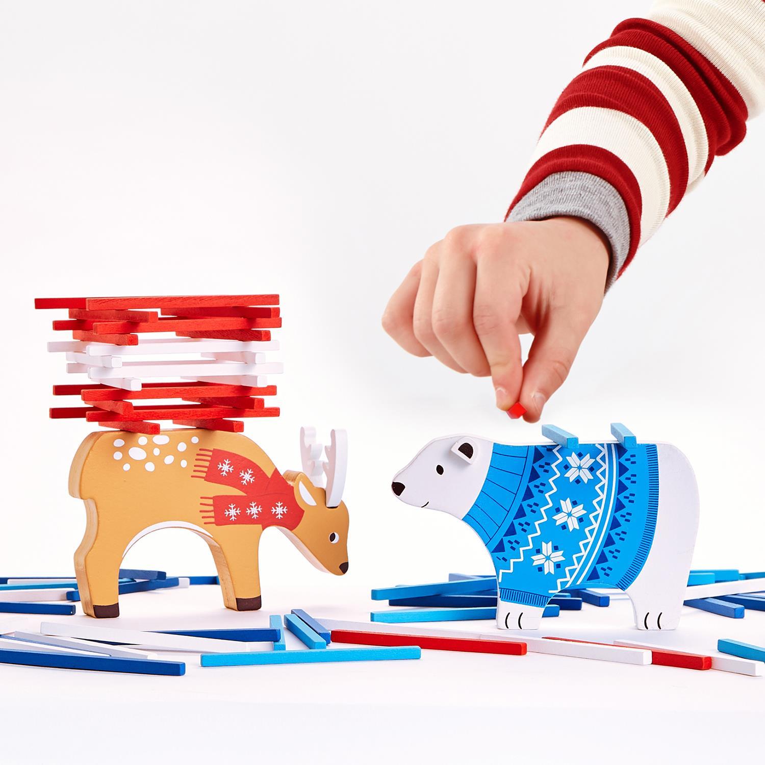 North Pole Balance Beam Game Asst 2 Designs