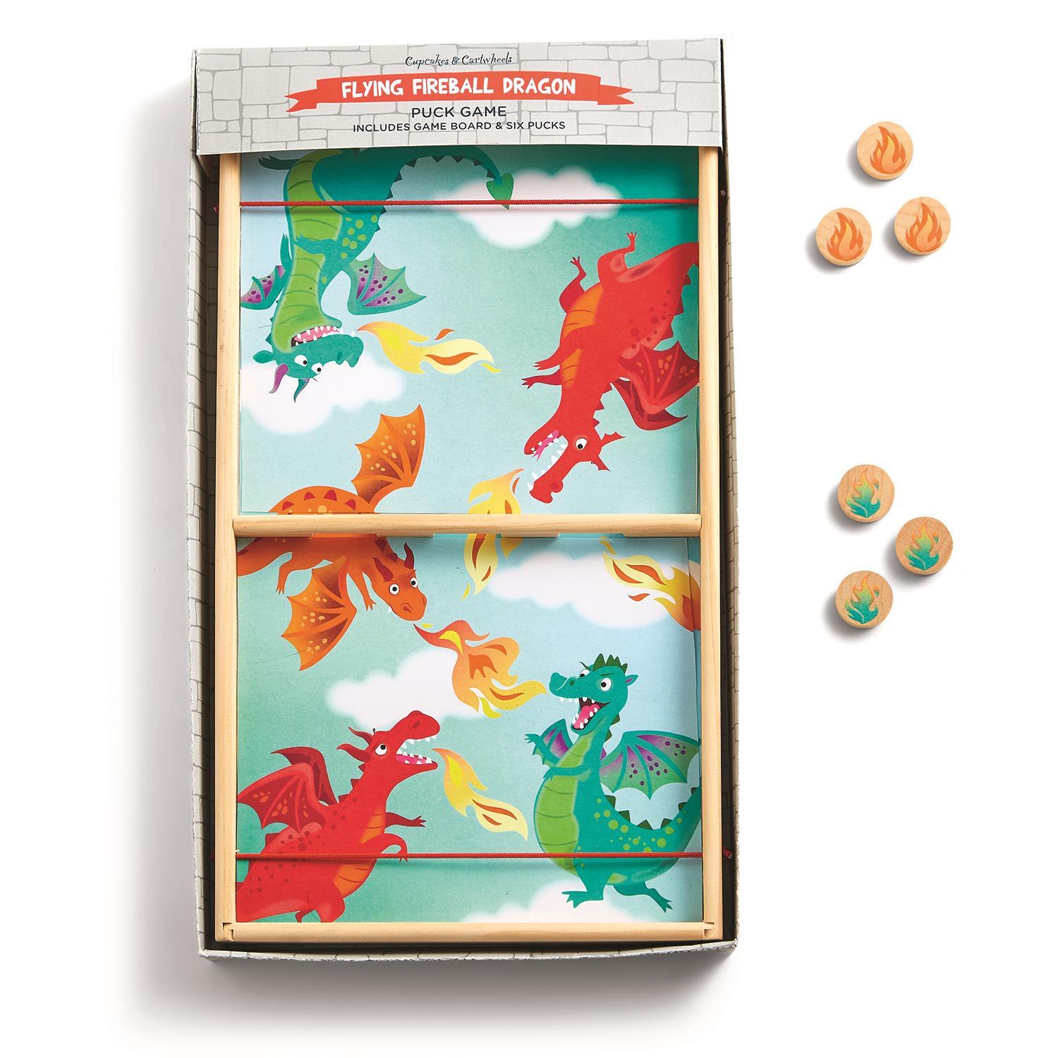 Flying Fireball Dragon Fast Puck Game in Gift Box