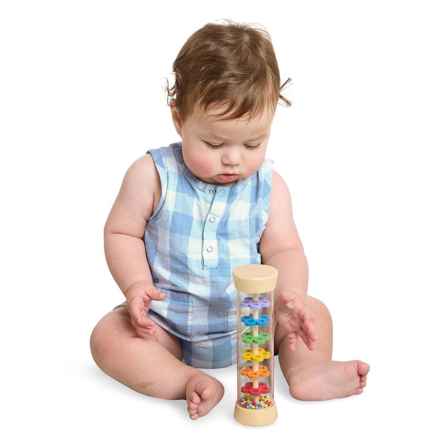 12 Pc Rattle Toy Un in Countertop Display