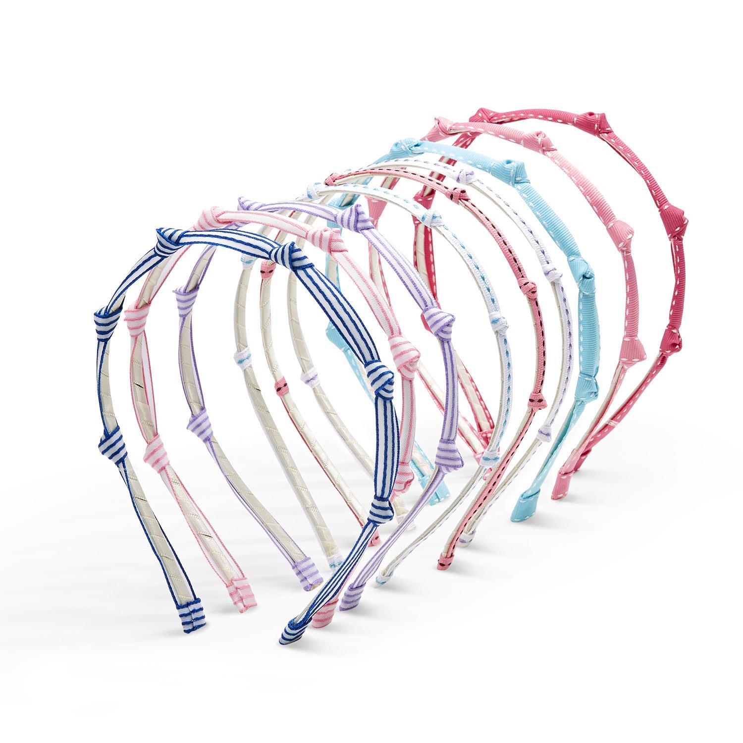Ribbon Headband Asst 3 Colors