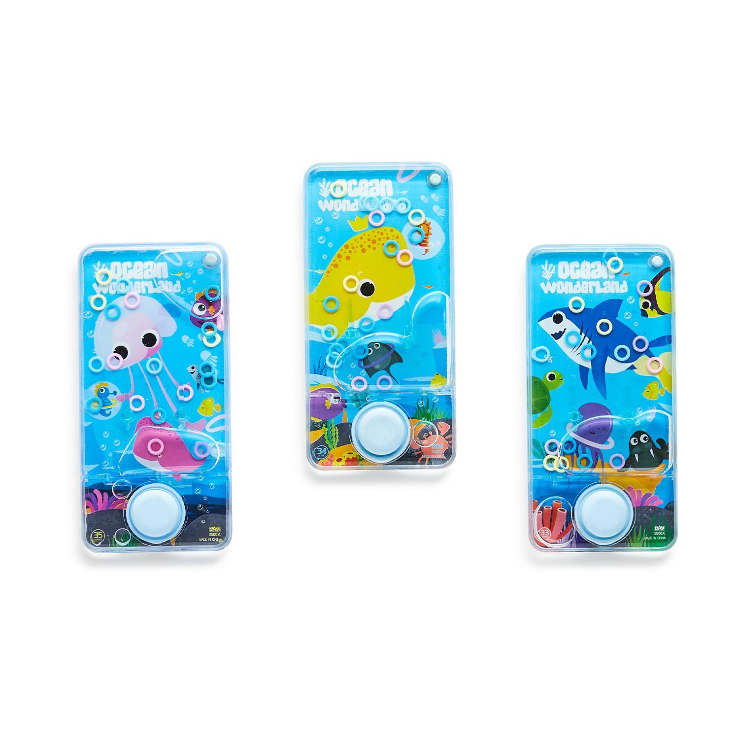 Ocean Wonderland 24 Pc Water Game in Gift Box Unit Includes 3 Designs ...