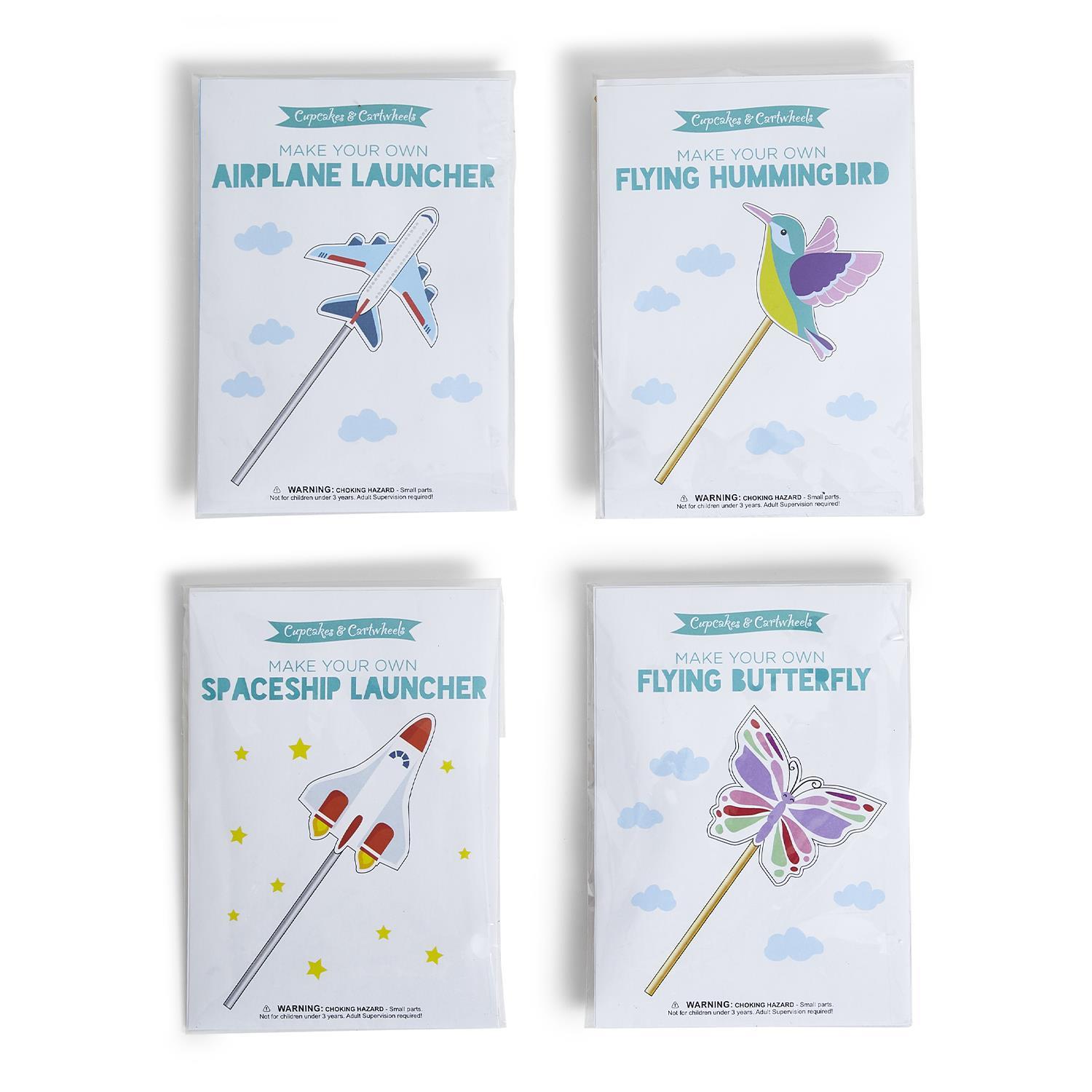 Make Your Own 48 Pc Launcher Kit Un W/Countertop Display Incl 4 Designs