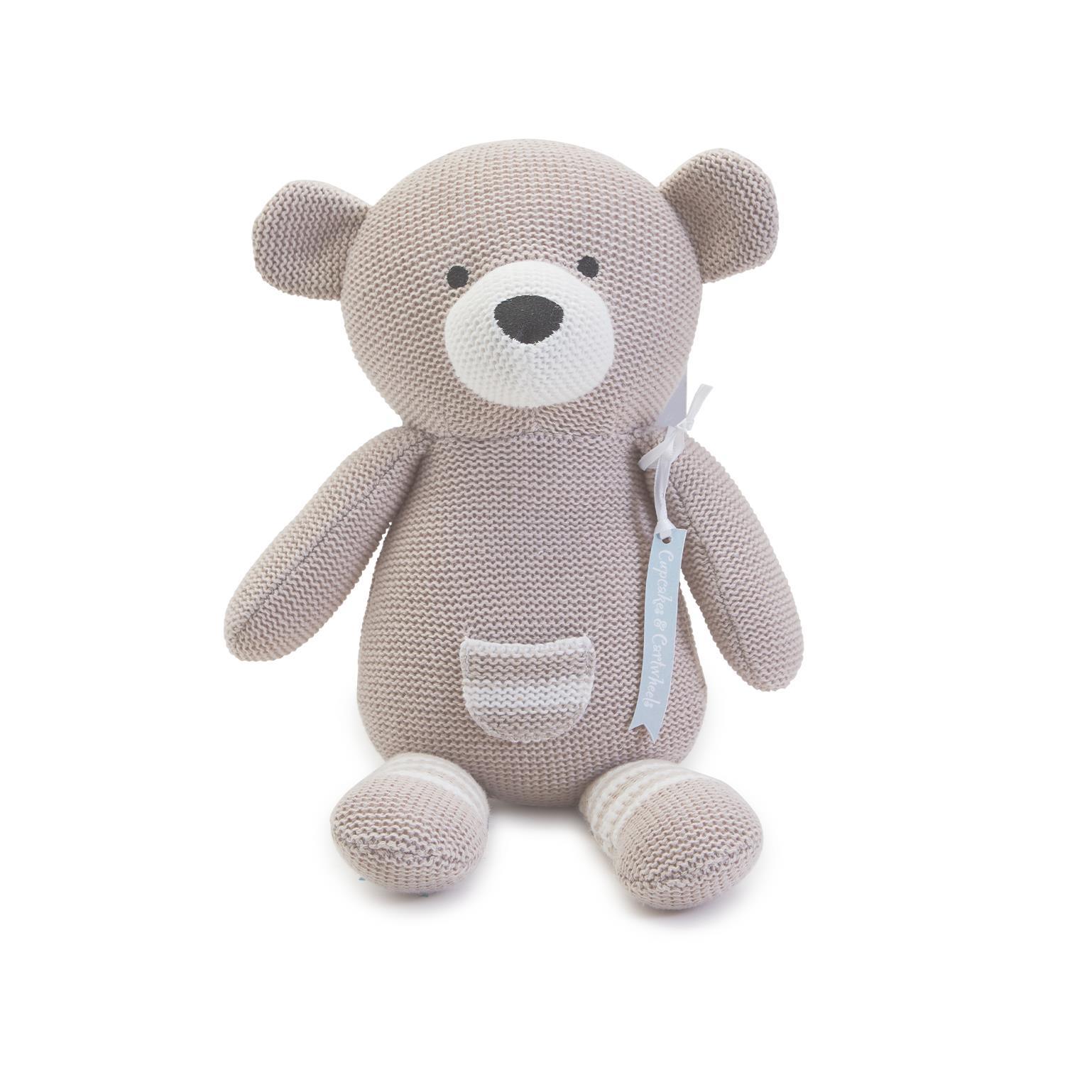 Bear-Y Sweet Knitted Cuddle Bear