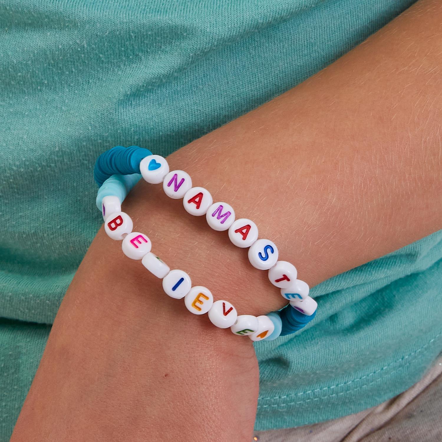 Bead Talk 24 Pc S/2 Stretch Bracelets on Gift Card Unit with Display 3 ...