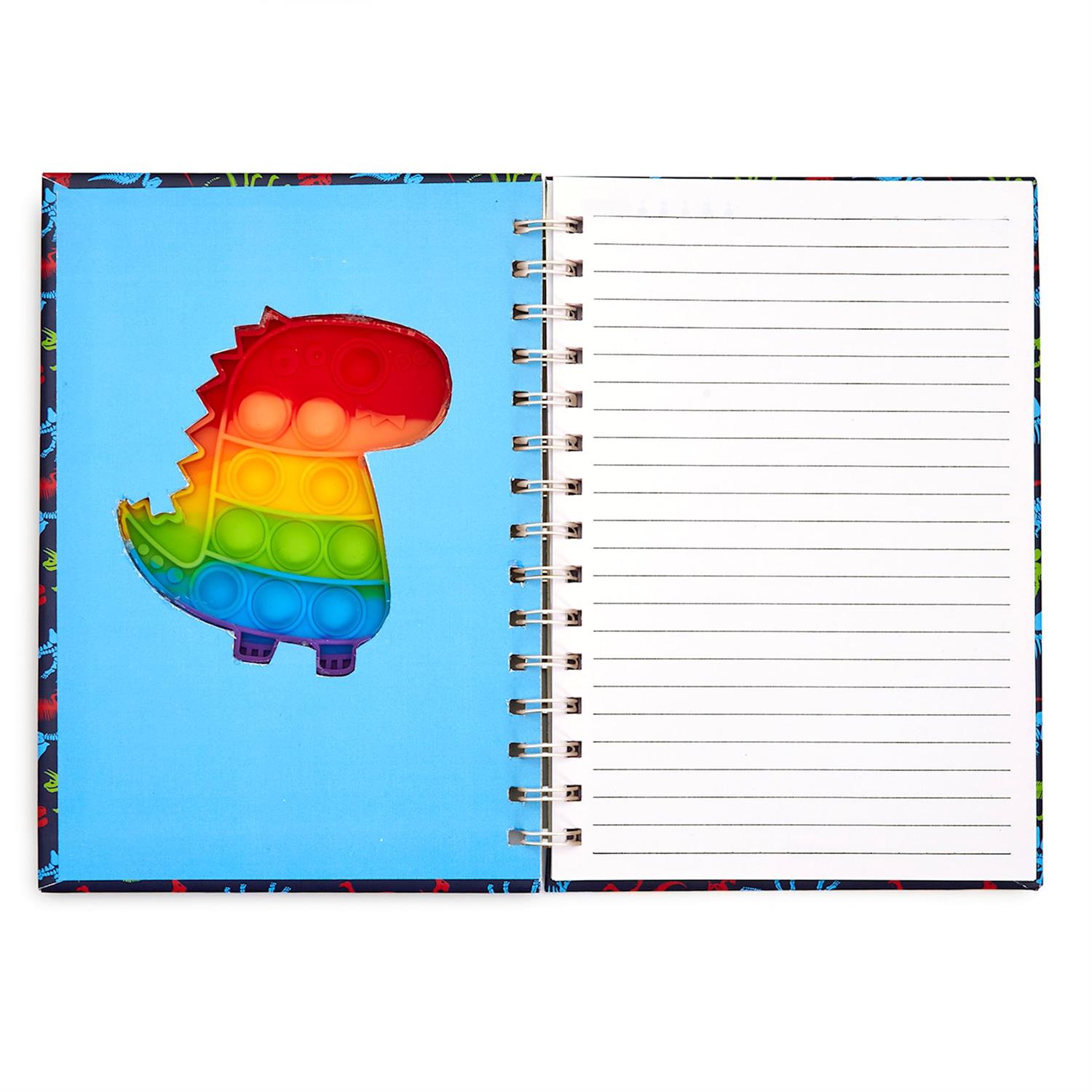 Dino-mite Popper Notebook (80 lined pages)