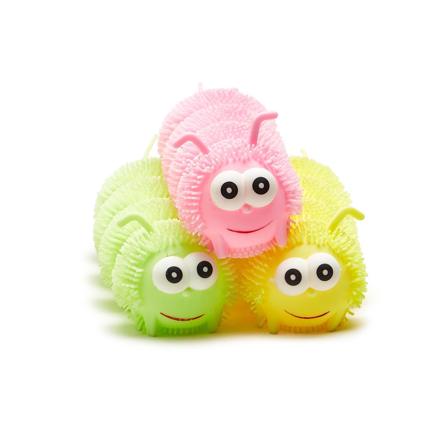Fuzzie the Caterpillar 15Pc Vanilla Scented Light Up Puffer Caterpillar ...