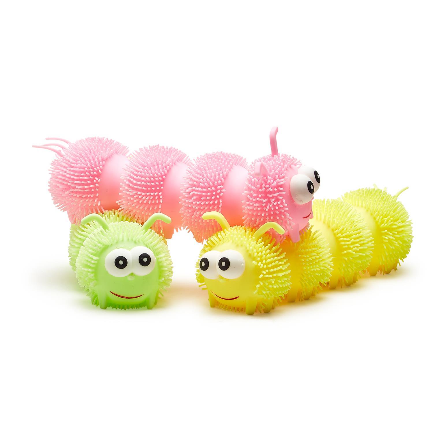 Fuzzie the Caterpillar 15Pc Vanilla Scented Light Up Puffer Caterpillar ...