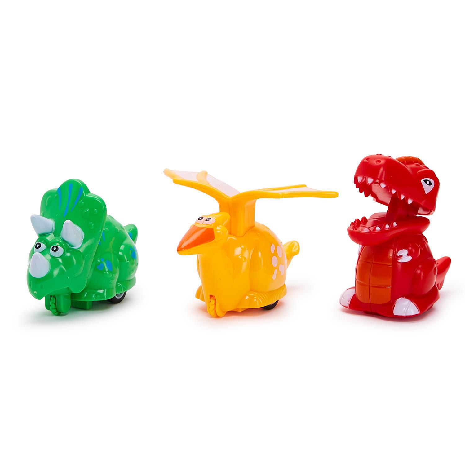 Roar-Some Run 30 Pc Push-and-Release Dinosaur Unit with Bucket Display ...