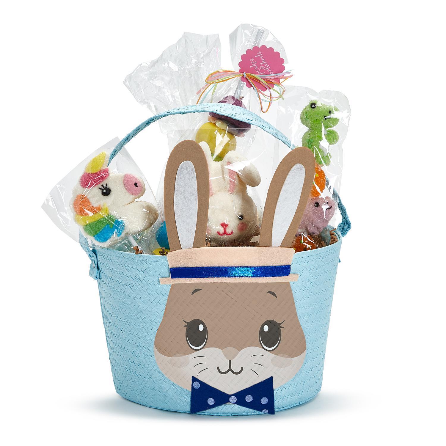 Cute as Bunny Hand-Crafted Easter Basket with Applique and Lining ...