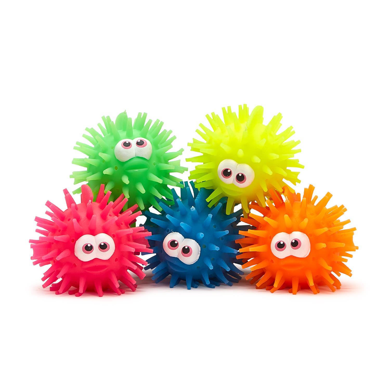 20 Pc Puffer Fish Water Toy Unit with Display Includes 5 Colors