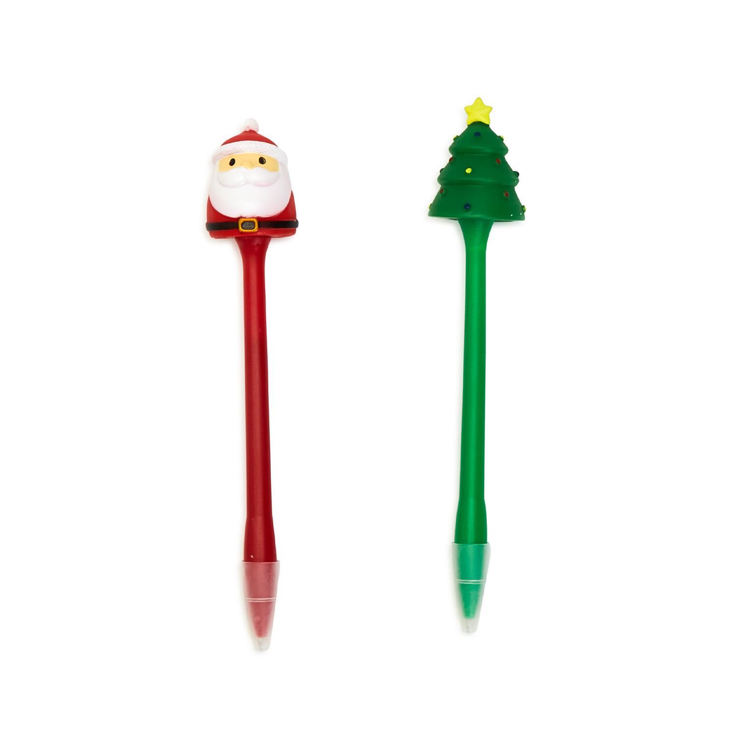 On Nice List 24 Pc Light Up Christmas Pen Unit with Countertop Display ...