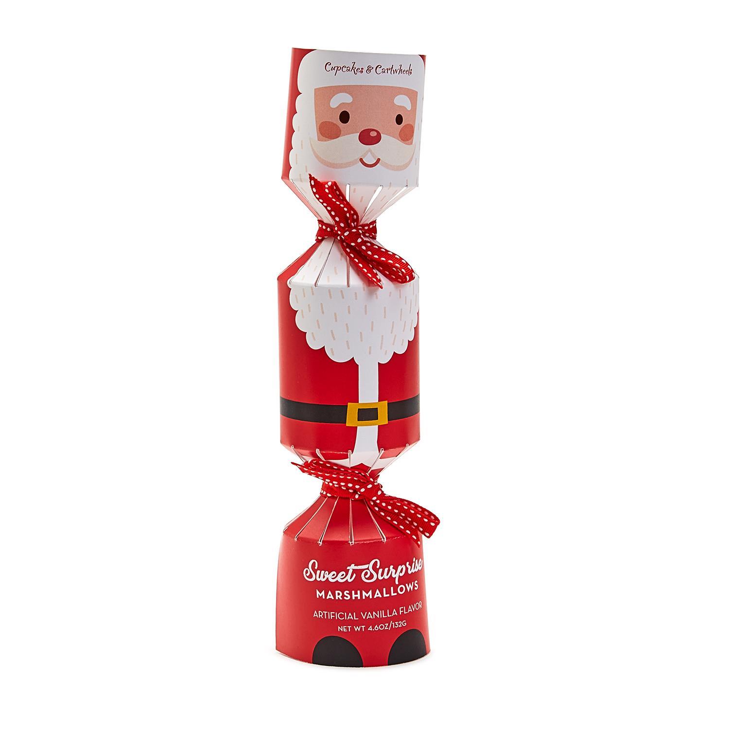 Sweet Surprise 36 Pc Santa Cracker with 4 Pc Vanilla Marshmallow Candy Unit