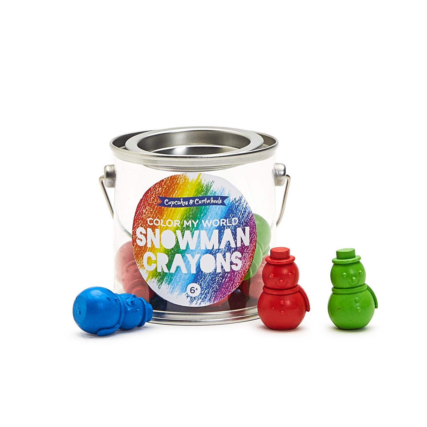 Winter Edition Crayons Set in Paint Jar Asst 2