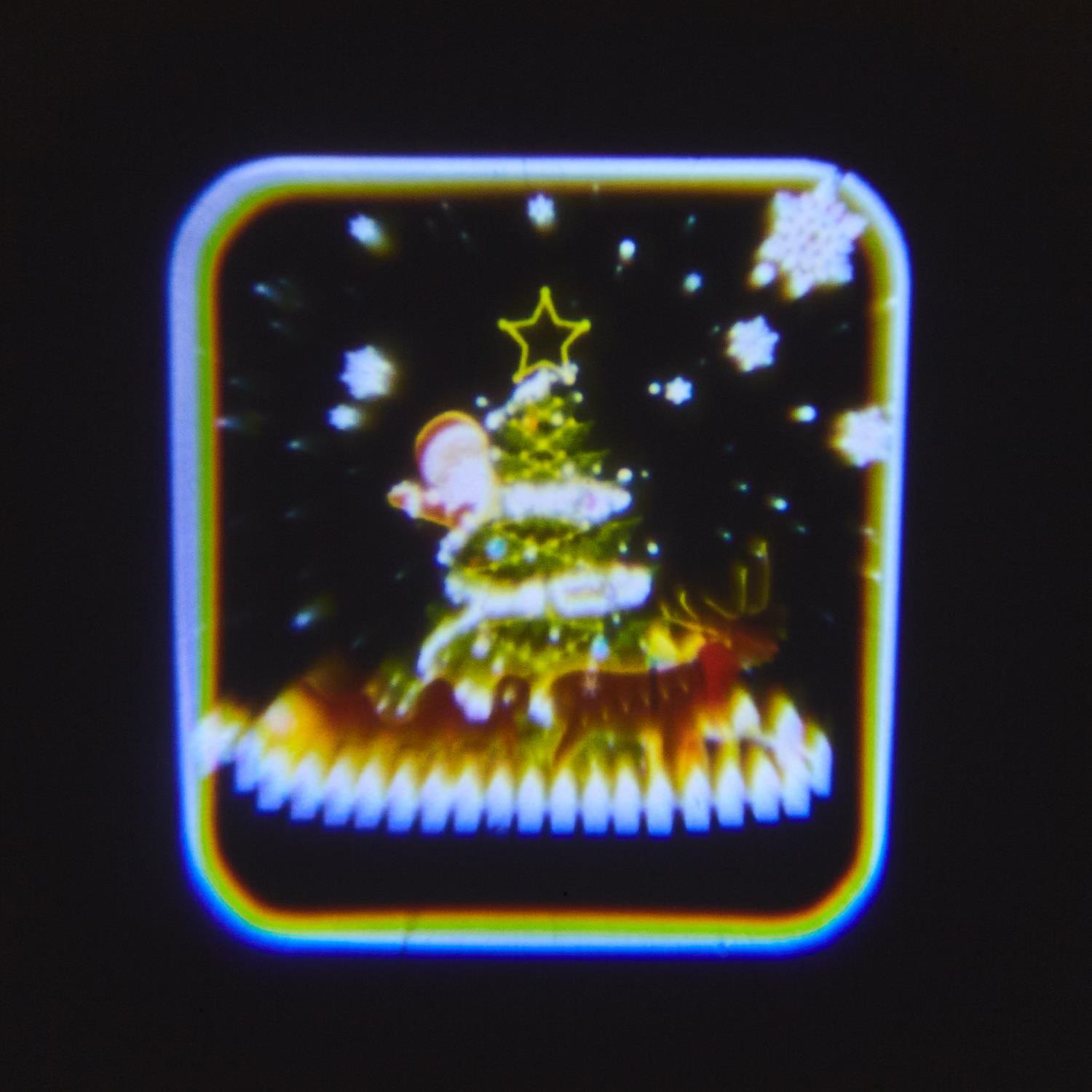 Christmas Projection Torch with 3 Sliding Discs in Gift Box