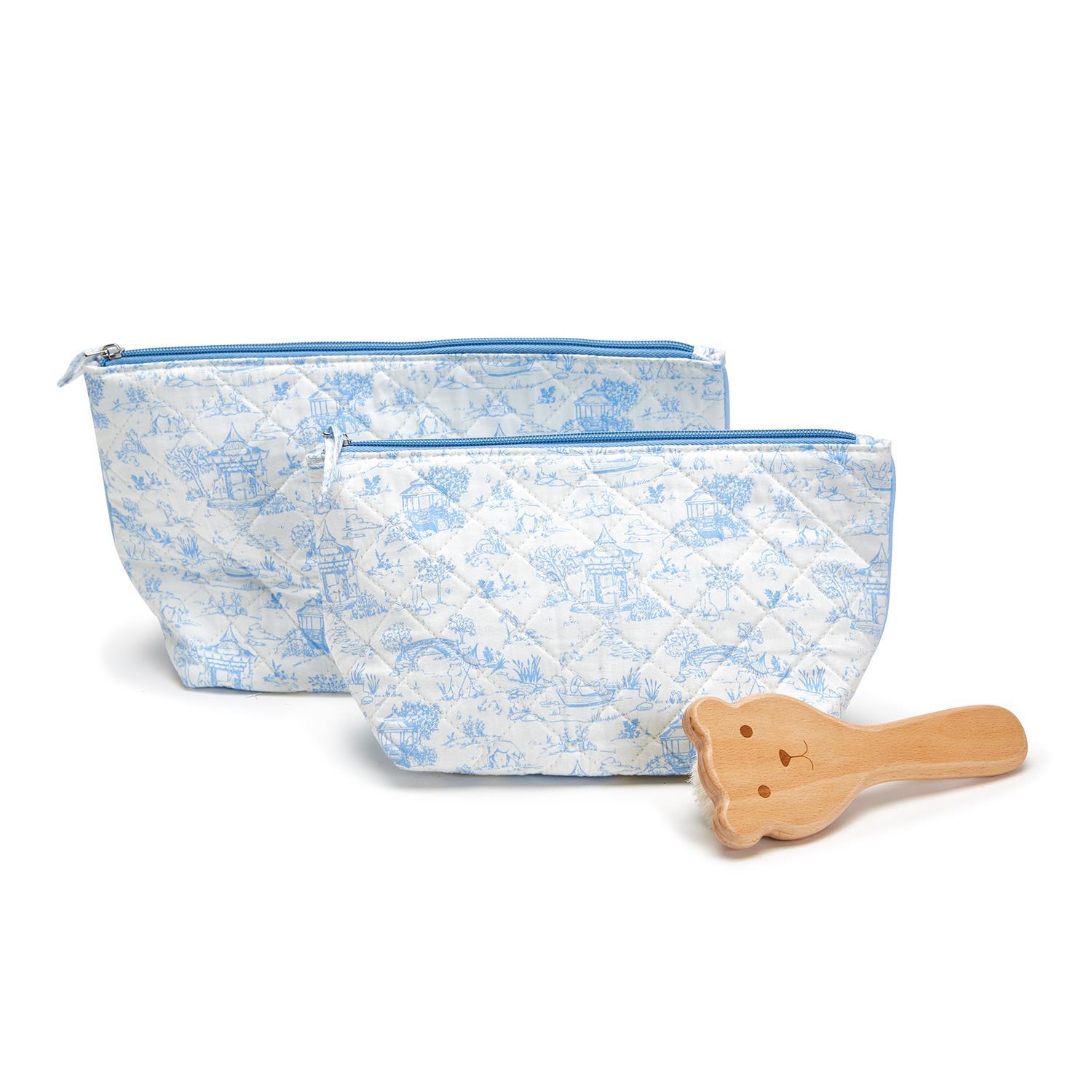 Animal Toile Set of 2 Multipurpose Pouches Includes 2 Sizes Assorted 2 ...