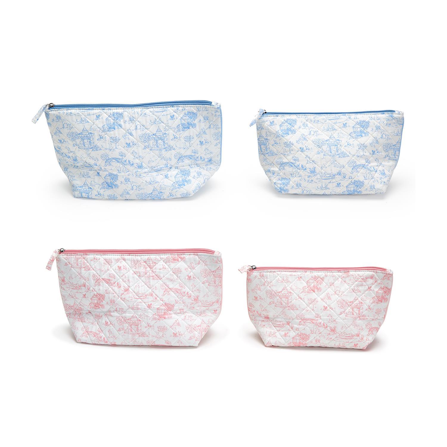 Animal Toile Set of 2 Multipurpose Pouches Includes 2 Sizes Assorted 2 ...