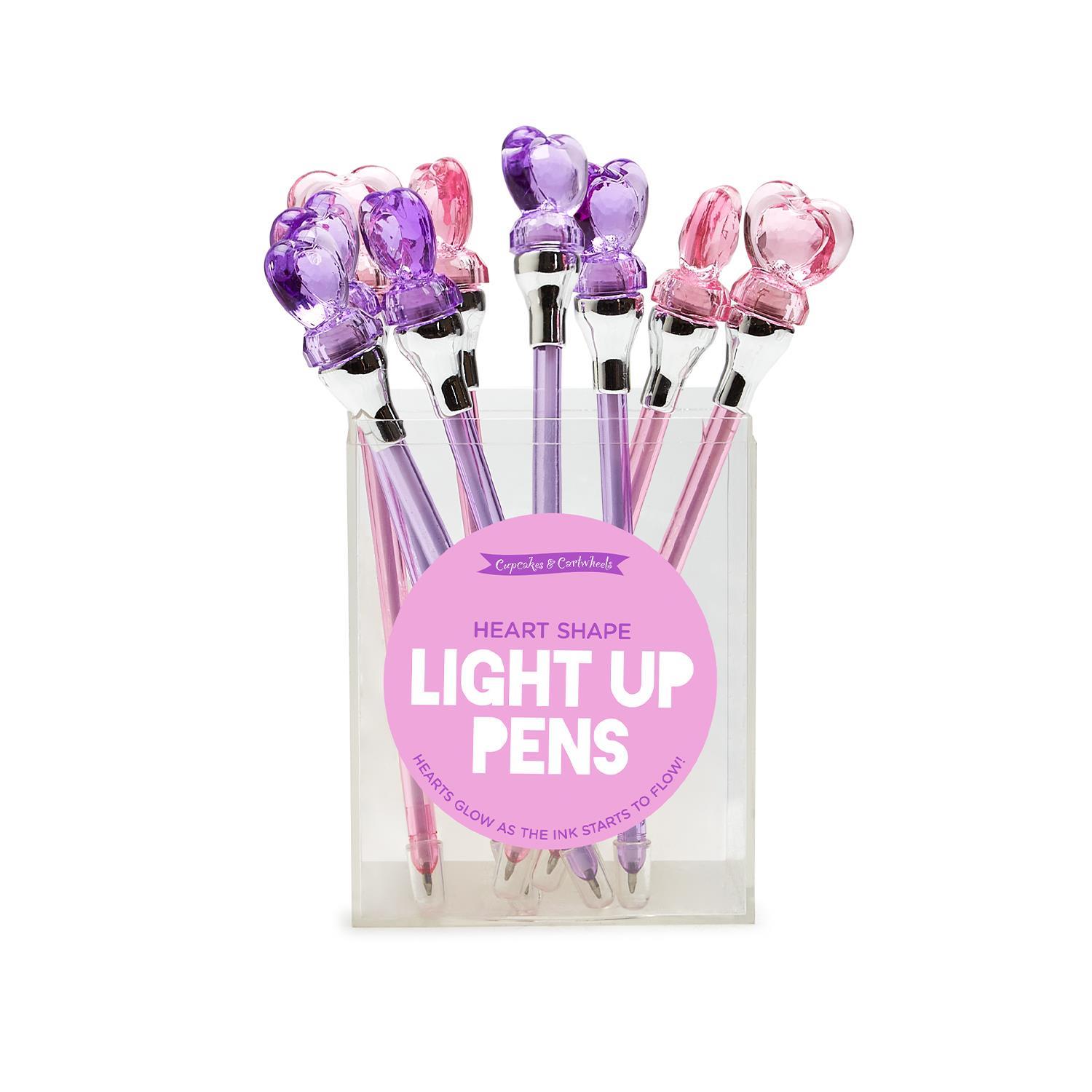 Light Heart 28 Pc Light Up Heart Pen Unit with Countertop Display ...