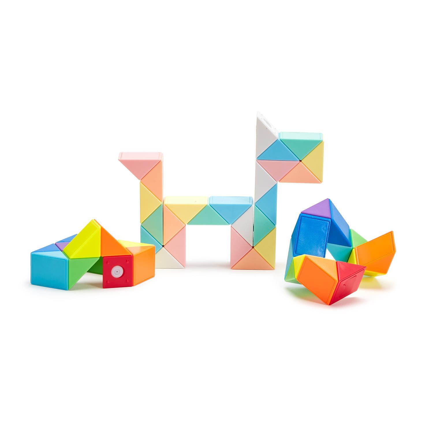 Set of 2 Multicolor Fidget Puzzles Assorted 2 Colors