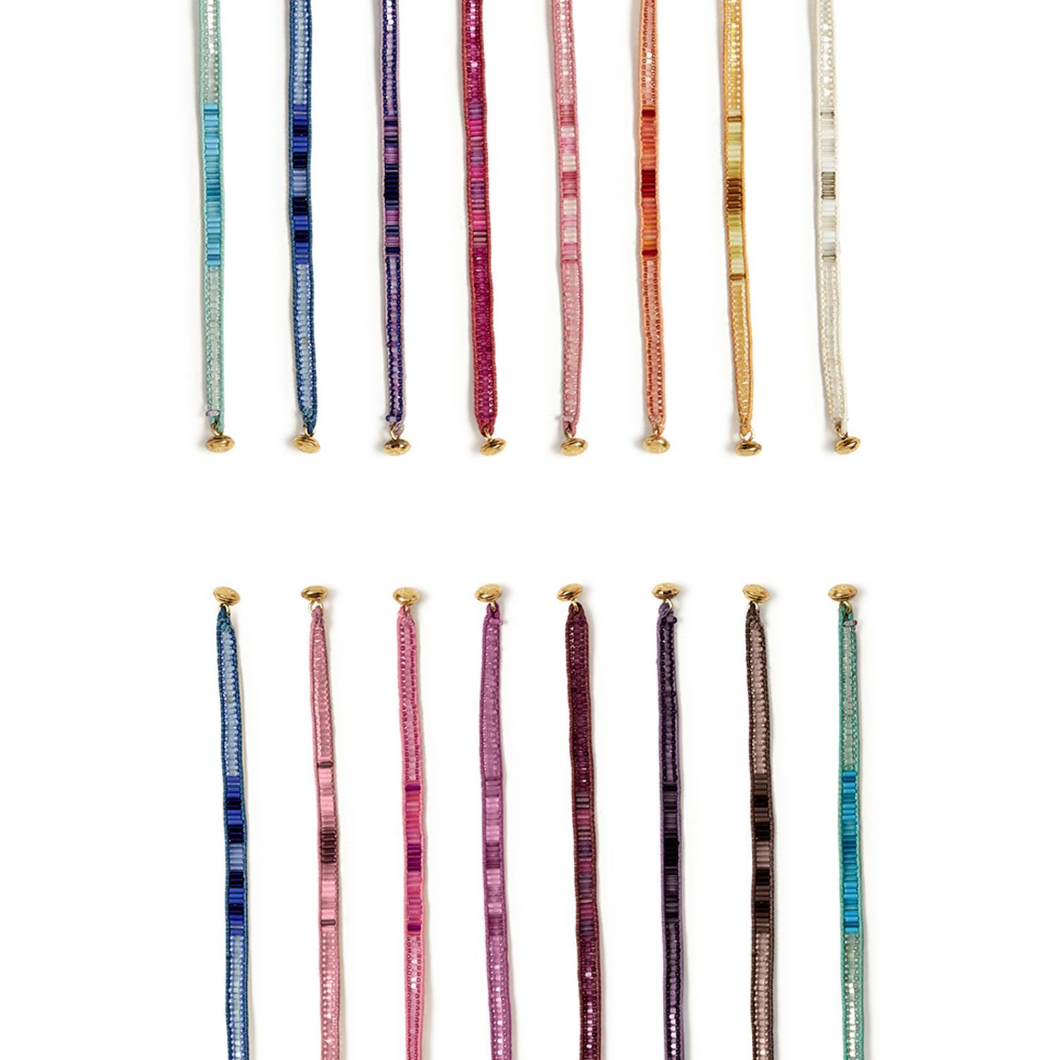 Mix It Up! 96 Pc Color Bar Beaded Bracelet Unit with Countertop Display ...