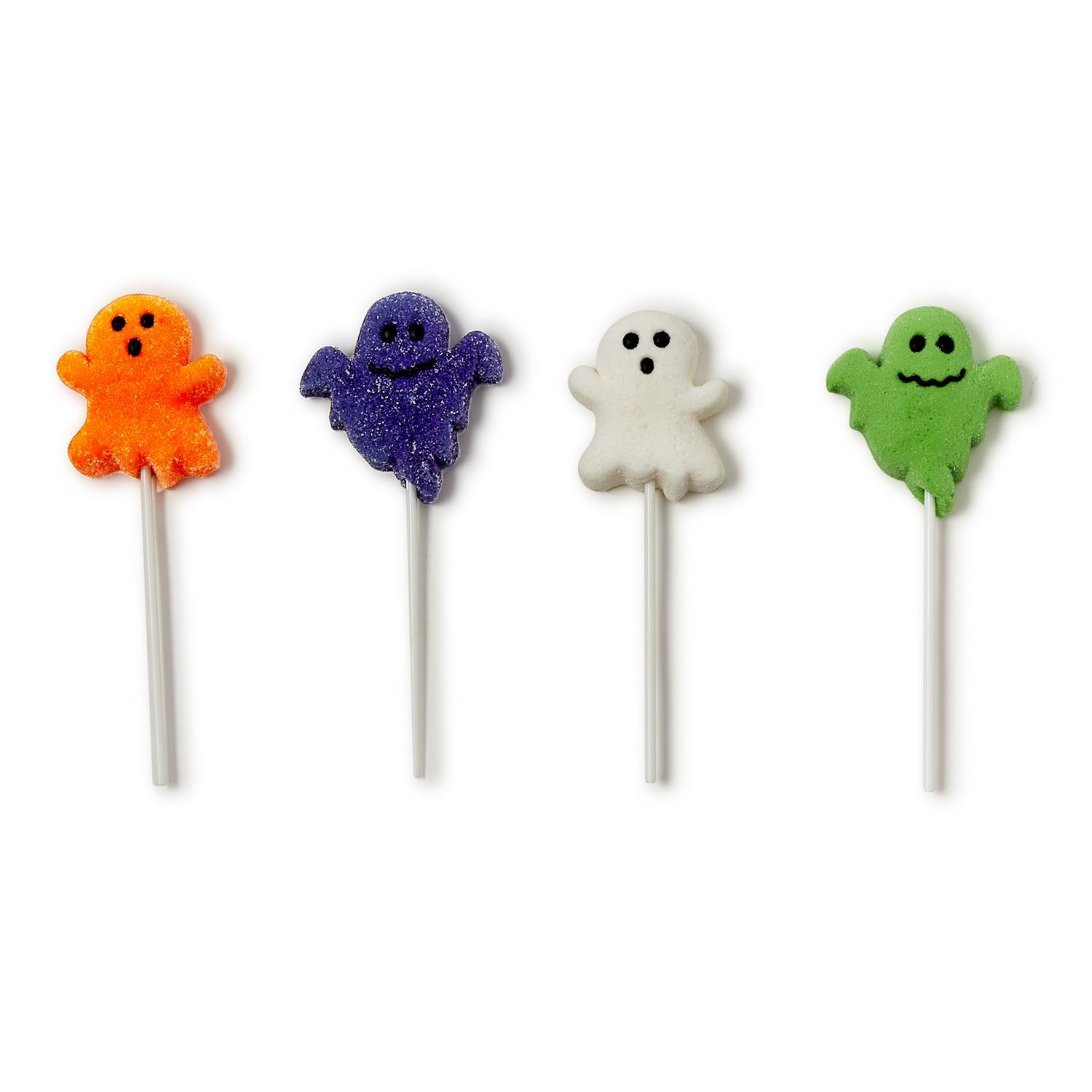 Refill for Ghoul Pop 40 Pc Ghost Vanilla Marshmallow Lollipop Unit ...