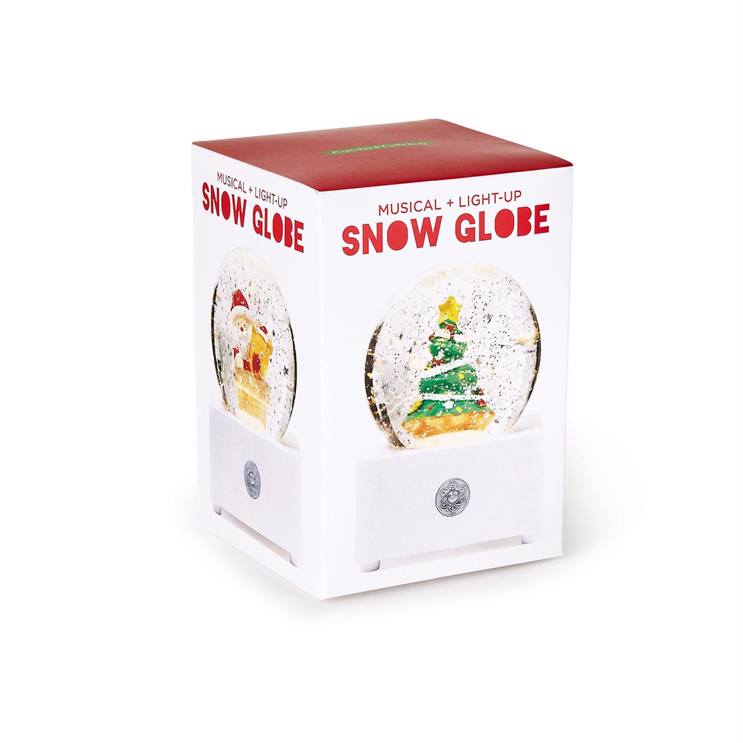 Snow Globe with Music and Light in Gift Box Assorted 3 Designs