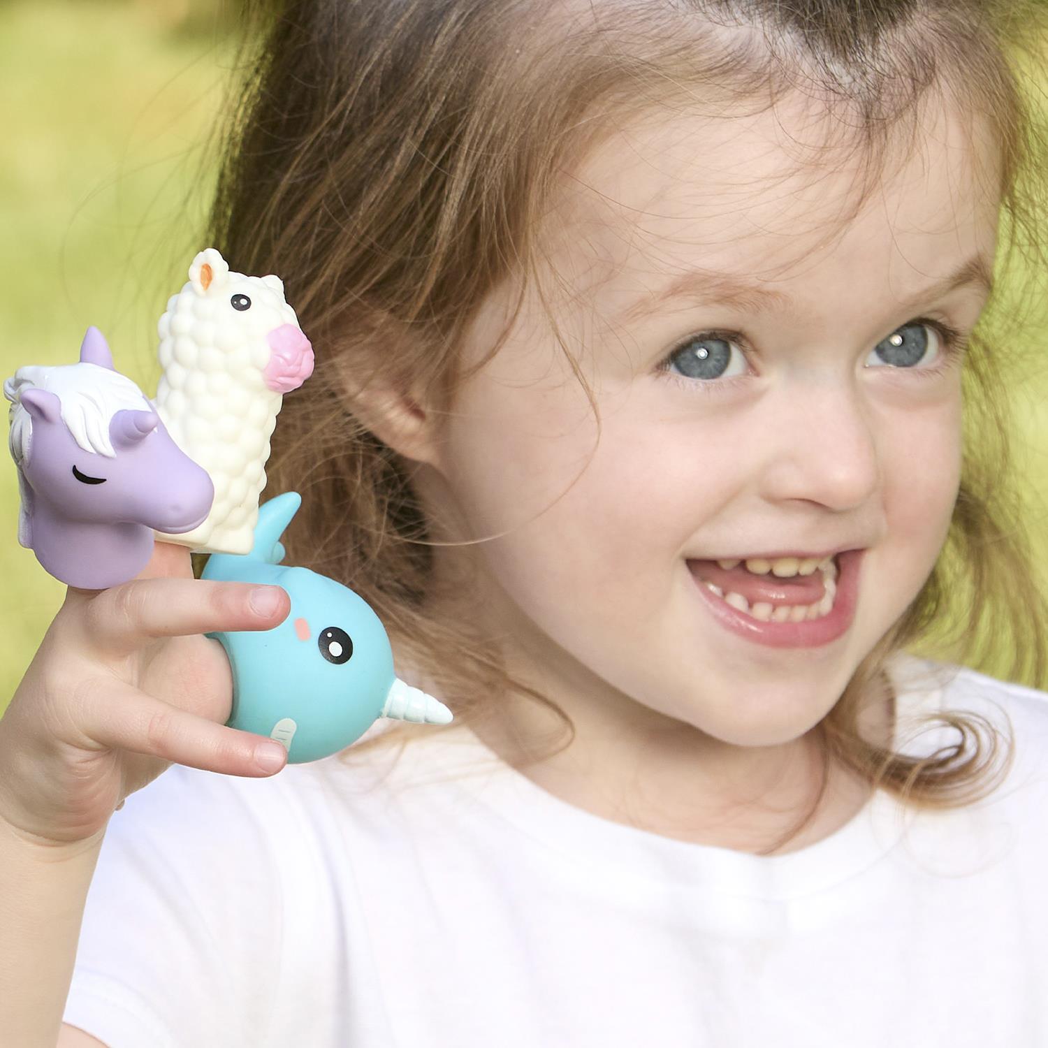 Magicool Set of 5 Finger Puppets on Gift Card