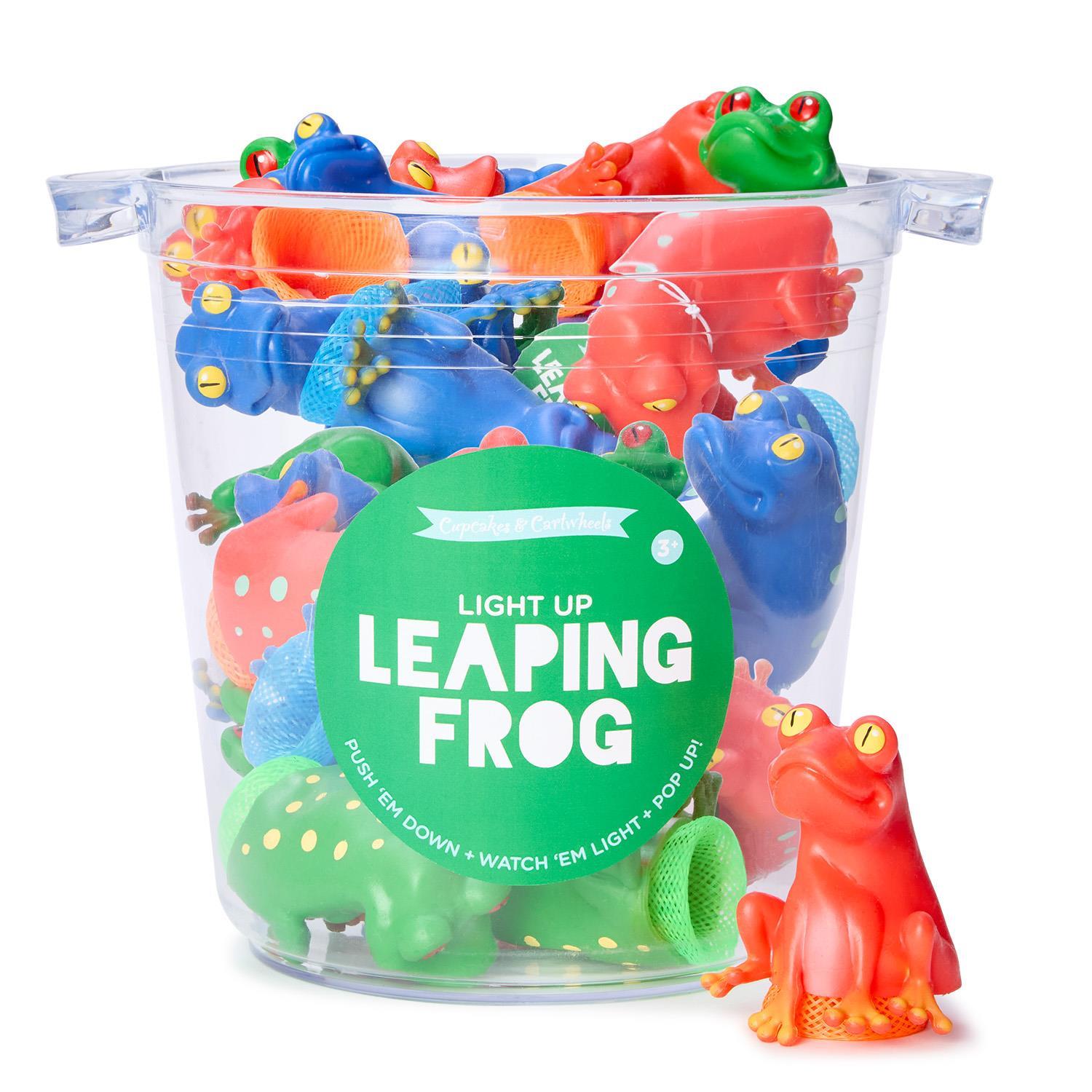 Ribbit Race 27 Pc Light up Frog Pop Up Toy Unit with Bucket Display ...