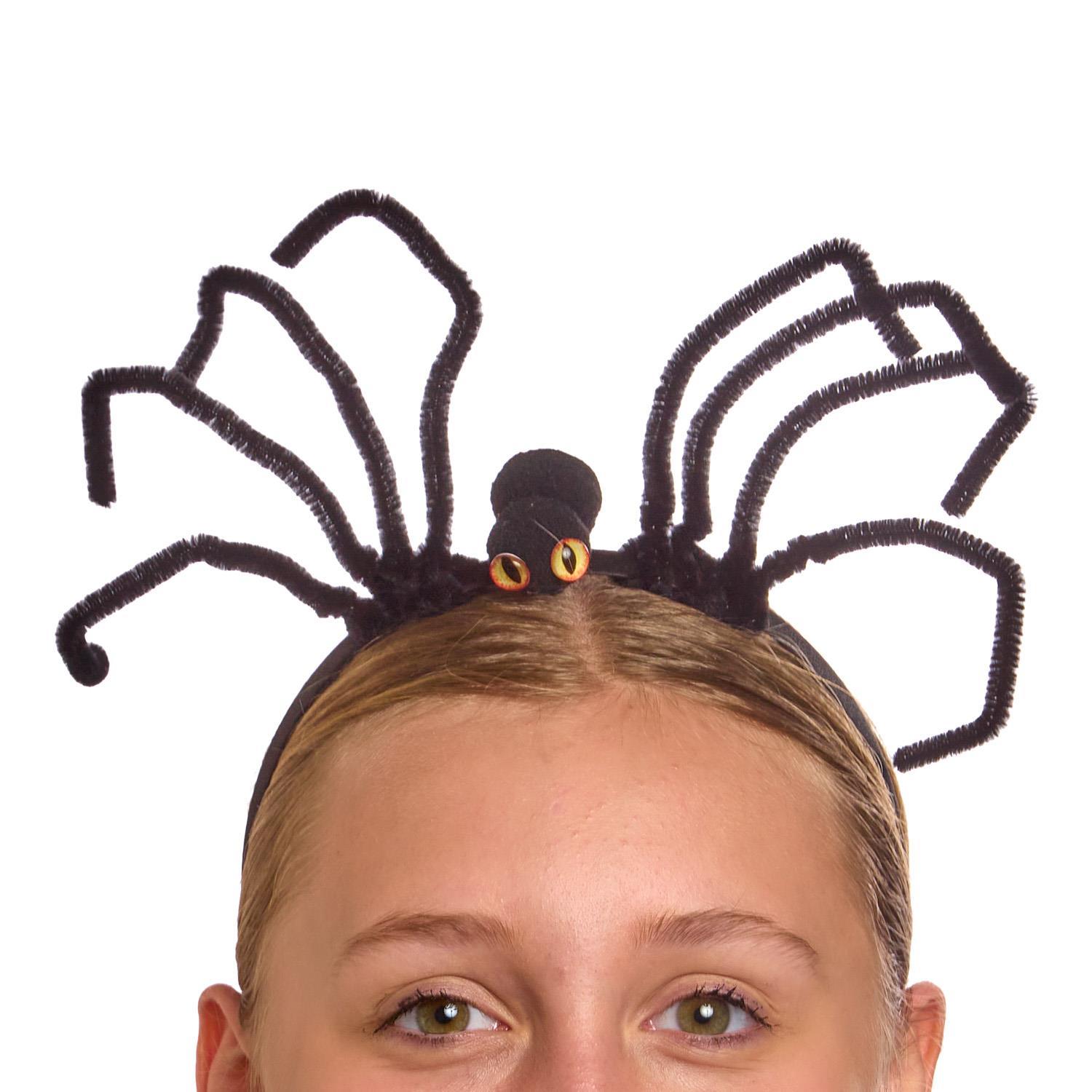Halloween Spider Headband Assorted 4 Colors