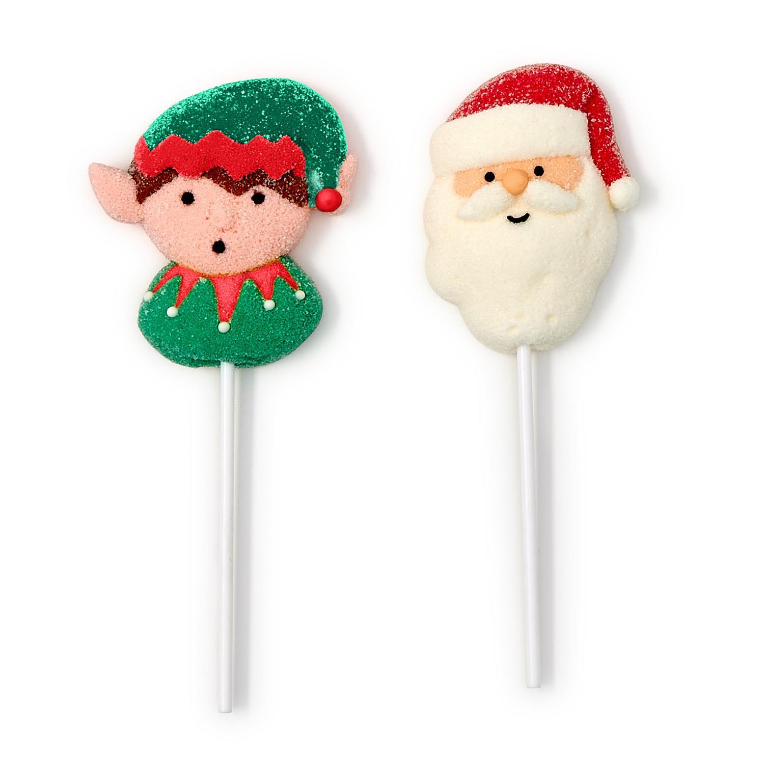 40 Pc Vanilla Marshmallow Lollipop Un with Countertop Display Includes ...