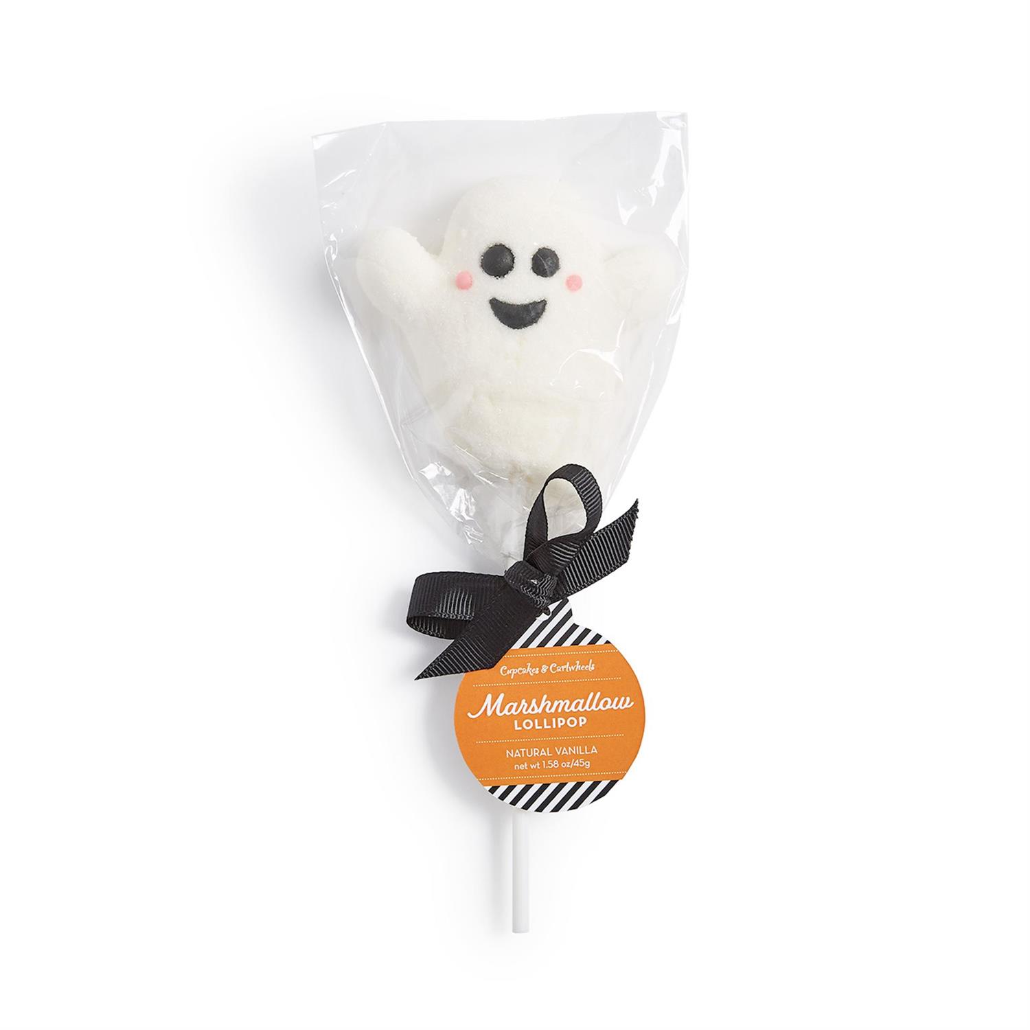 36 Pc Ghost Vanilla Marshmallow Lollipop Unit with Display