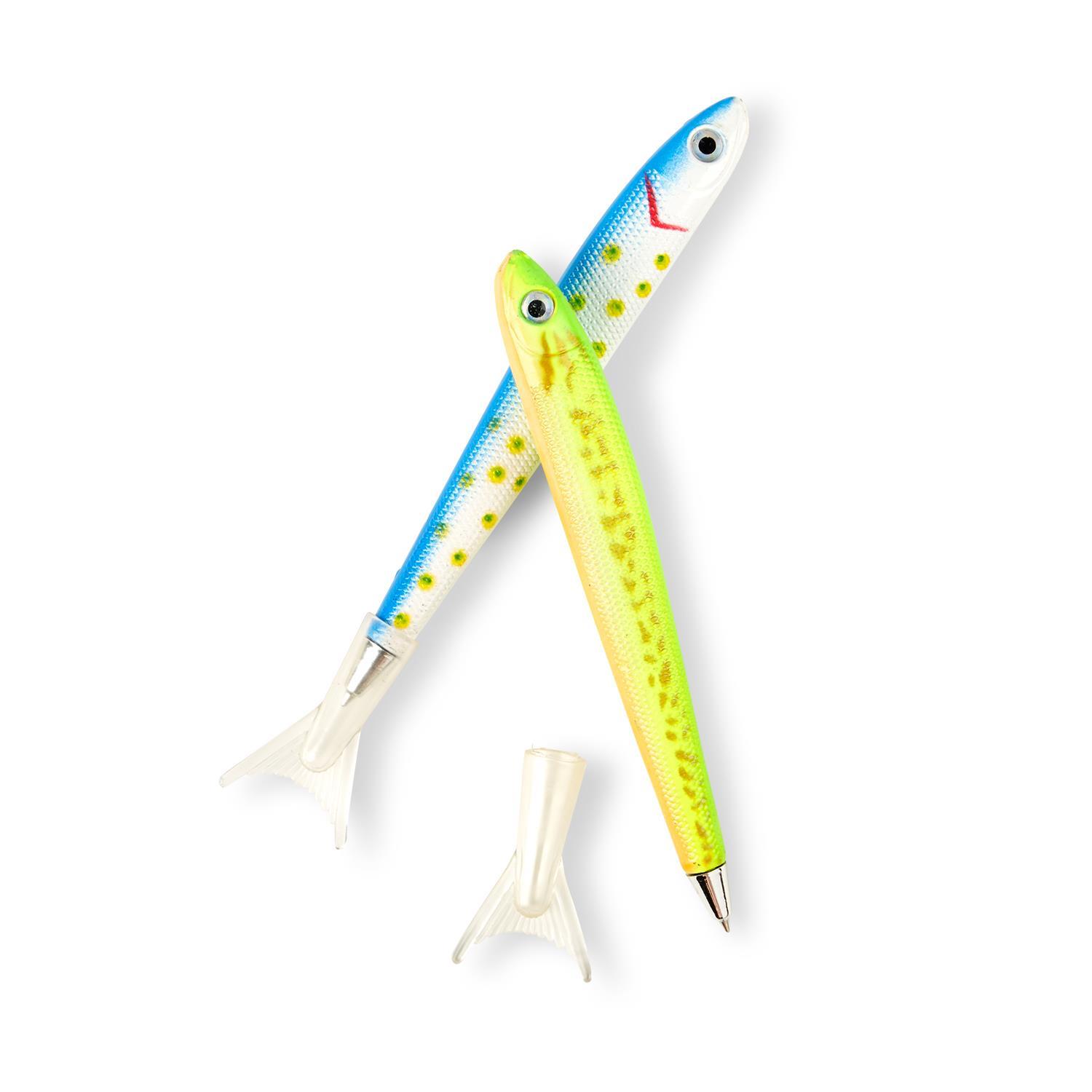 35 Pc Fish Pen Un in Bucket Display Incl 7 Designs