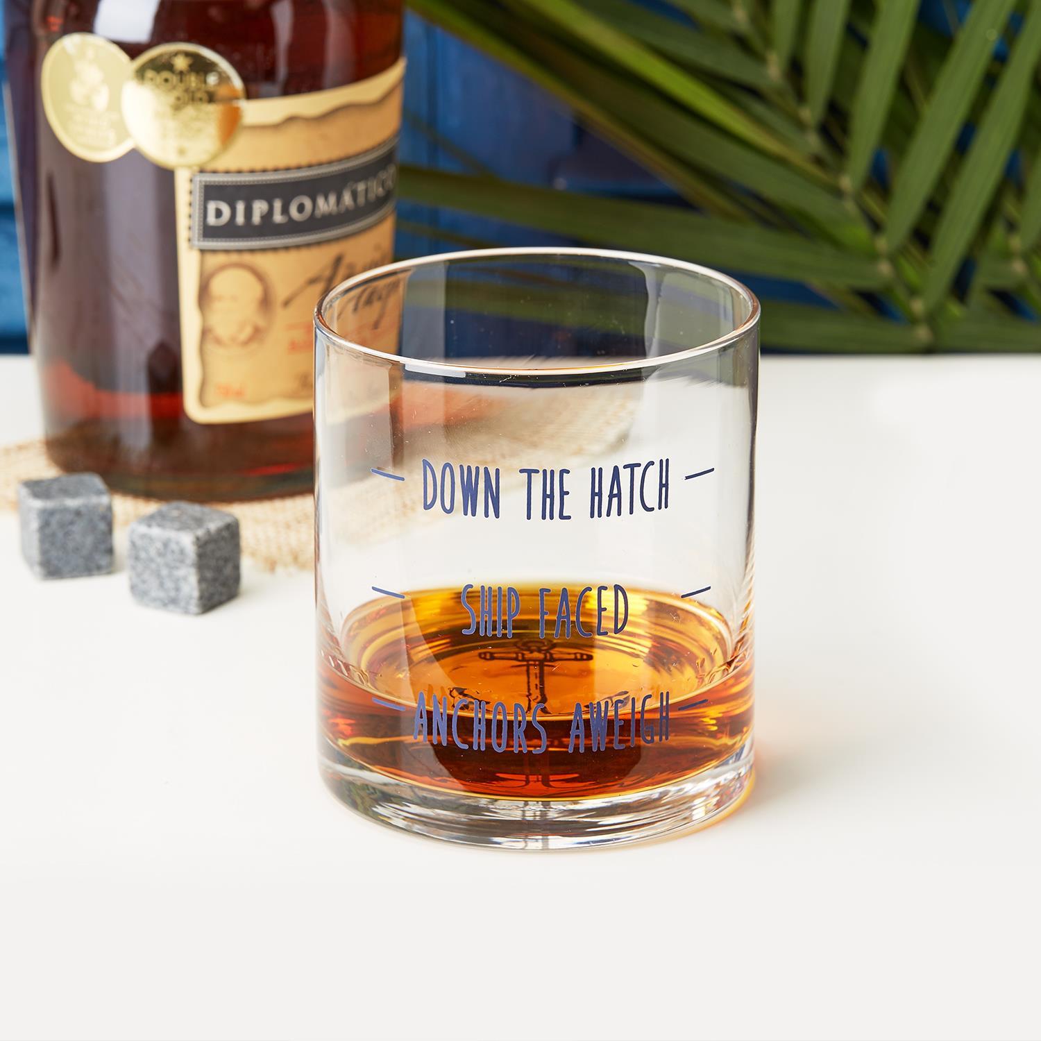 Down the Hatch DOF Glass