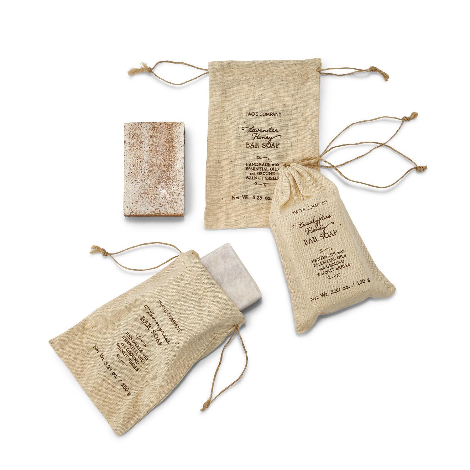 21 Pc Bar Soap in Pouch Un Incl 3 Scents