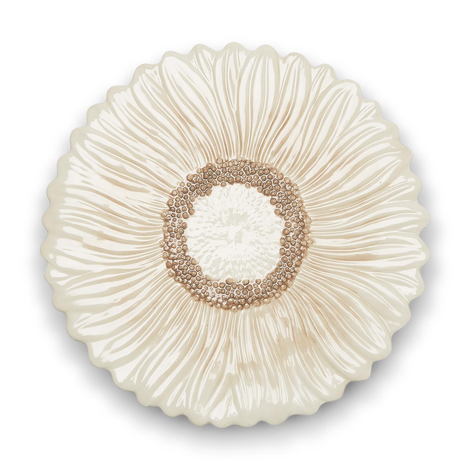 Sunflower Pedestal Platter