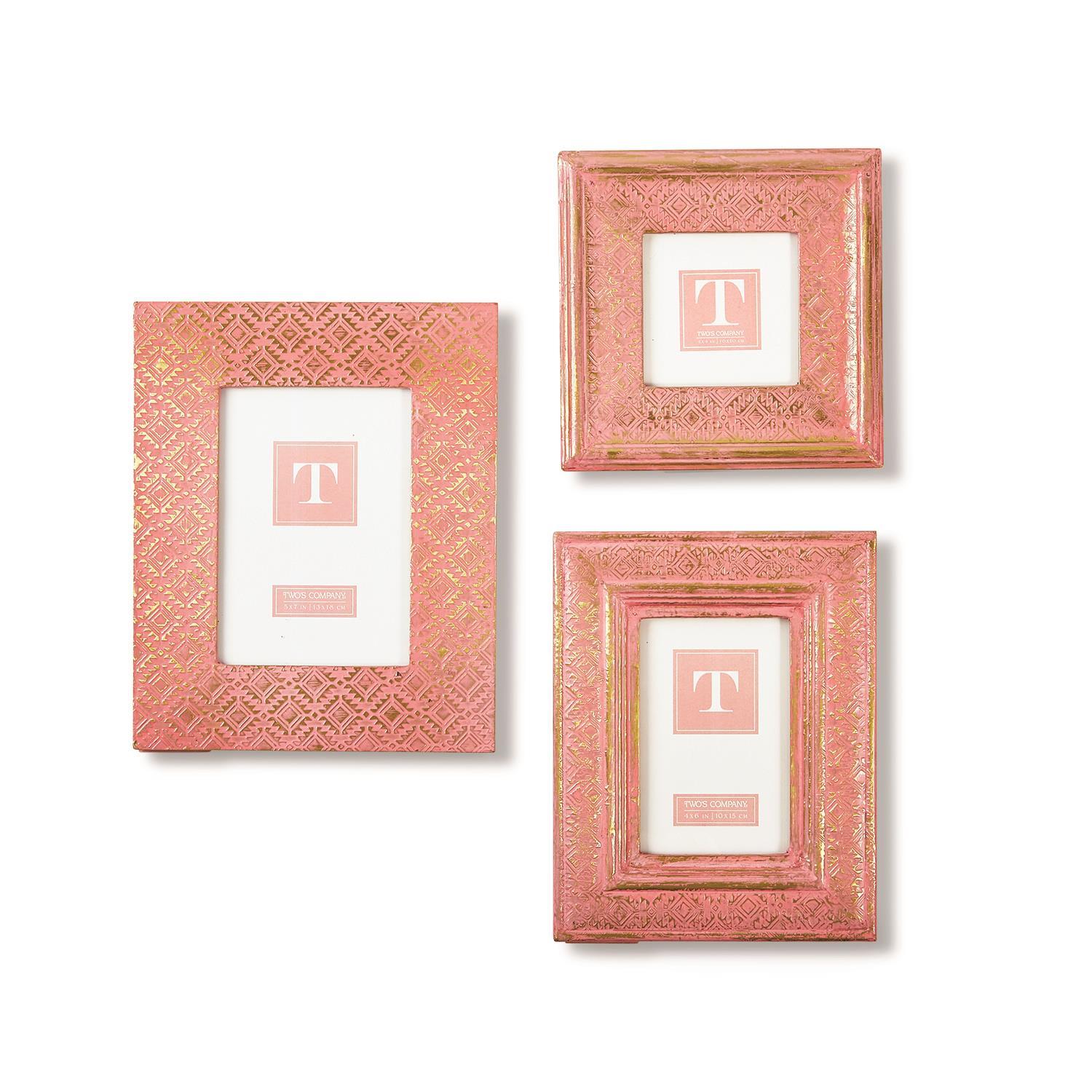 S/3 Pressed Tile Frames Includes 3 Sizes