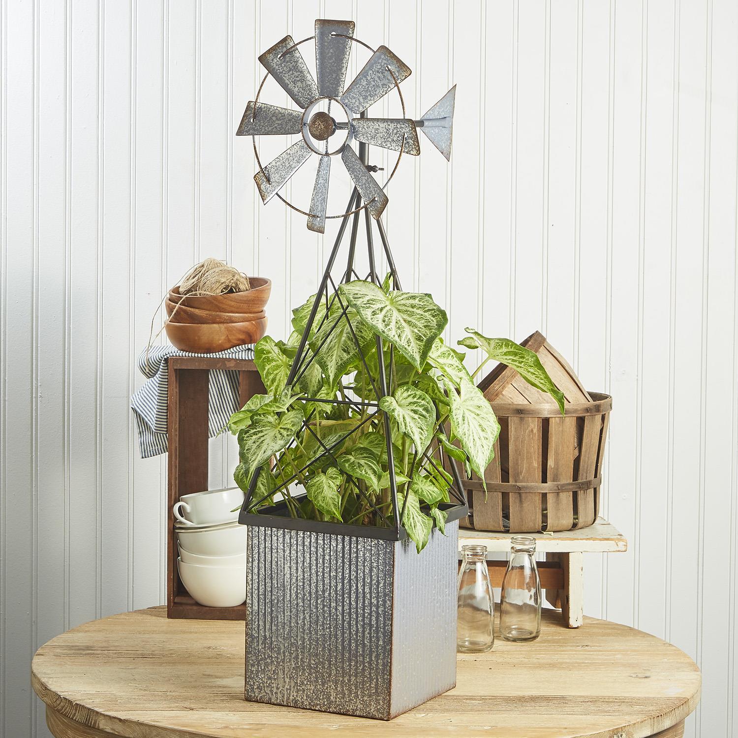 Windmill Planter