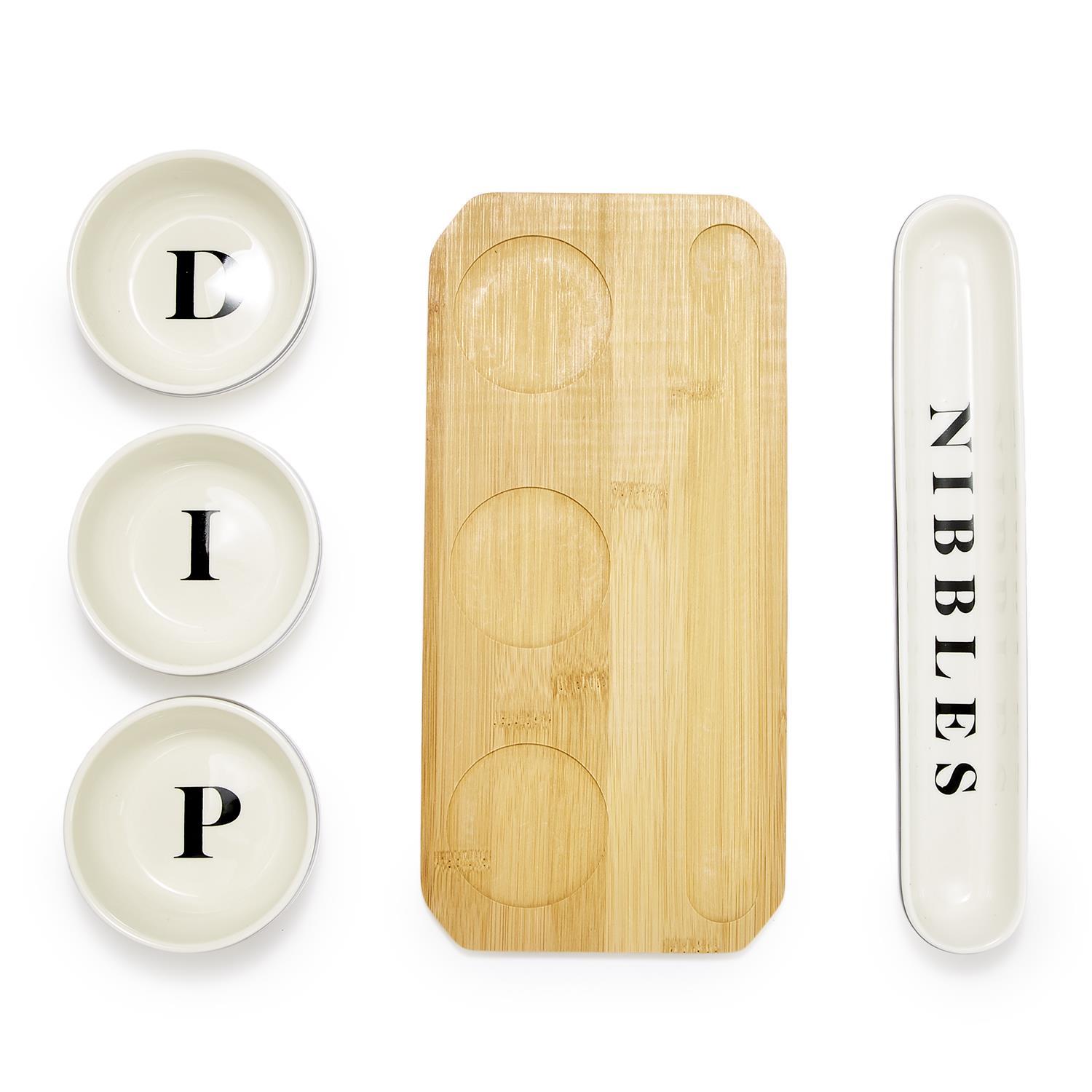 Dip and Nibbles Tidbit Set in Gift Box