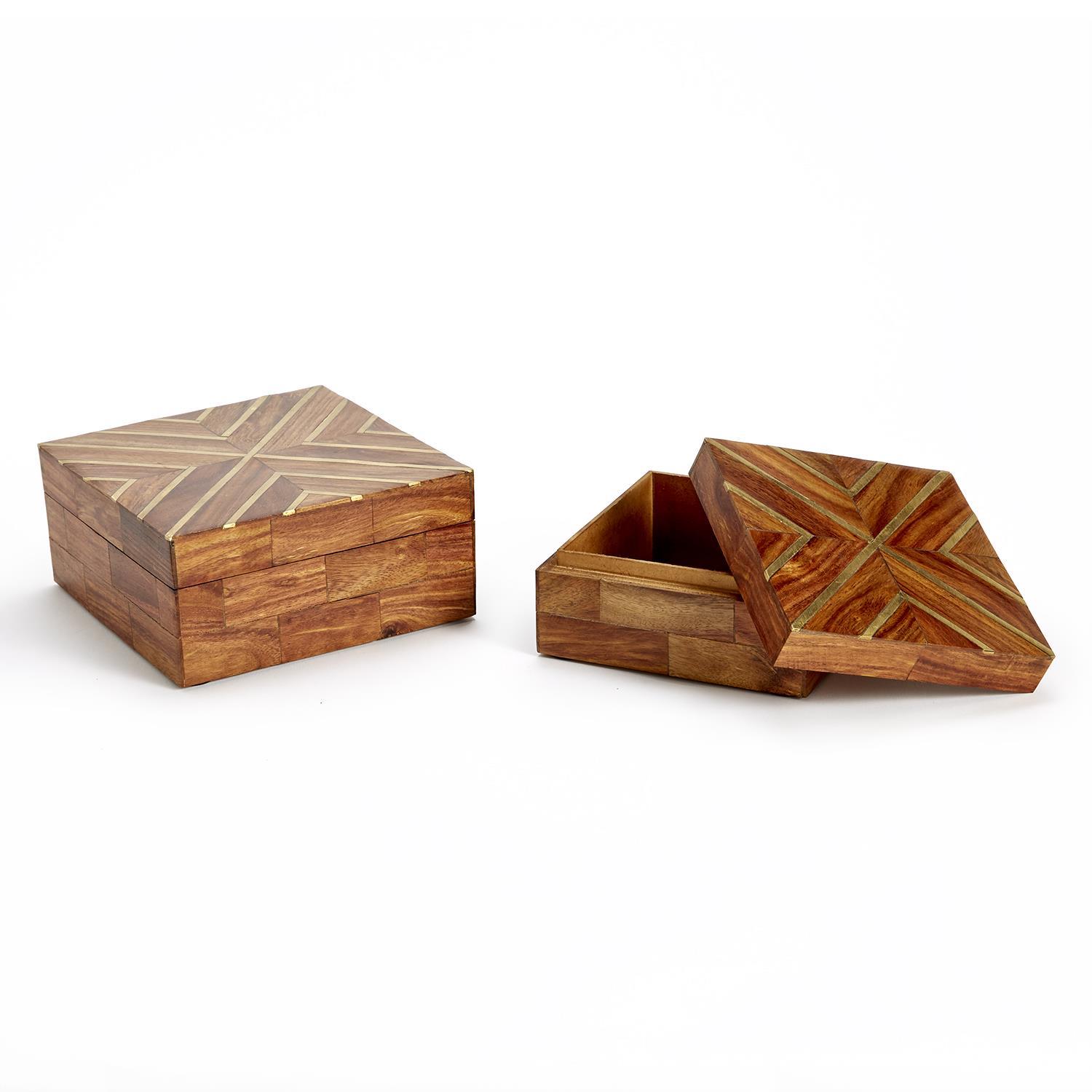 S/2 Metal Inlay Boxes