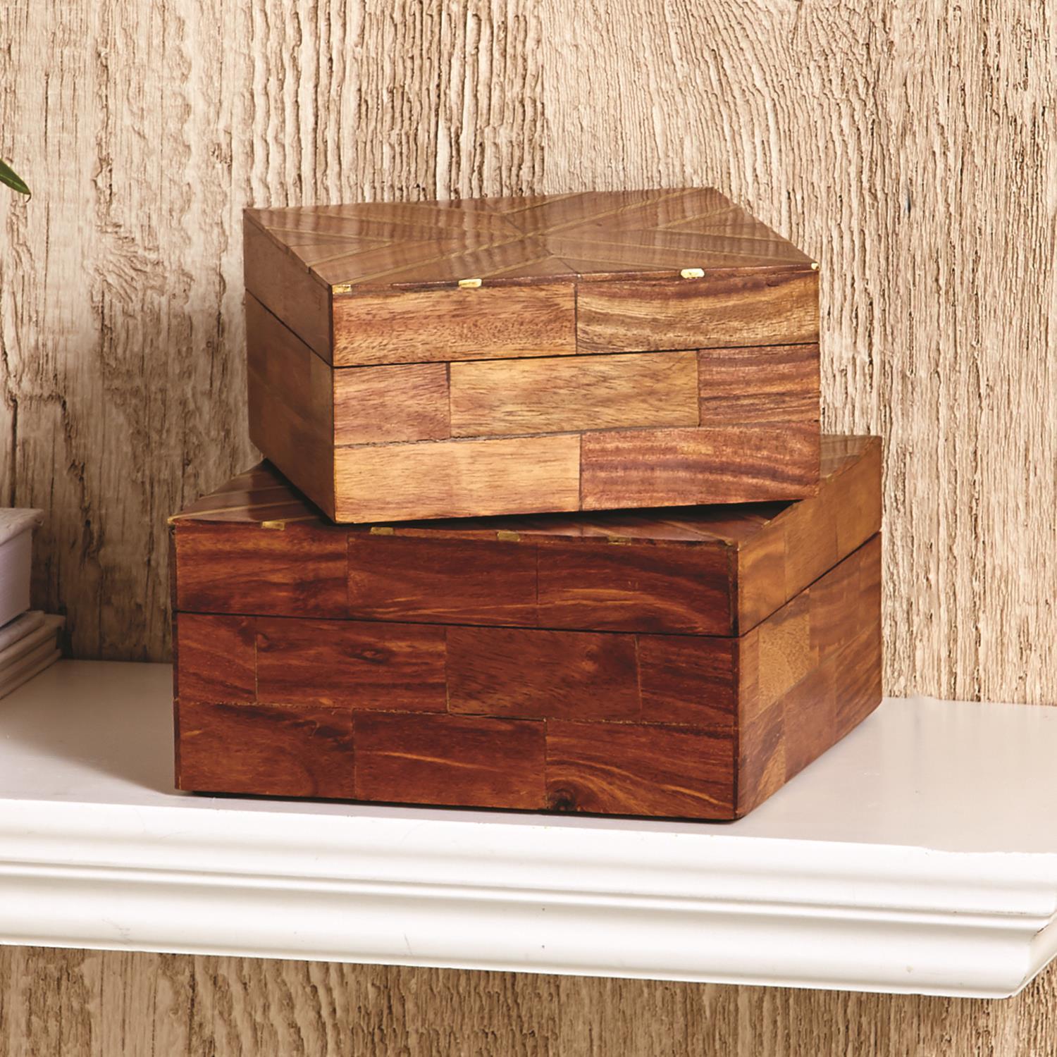 S/2 Metal Inlay Boxes