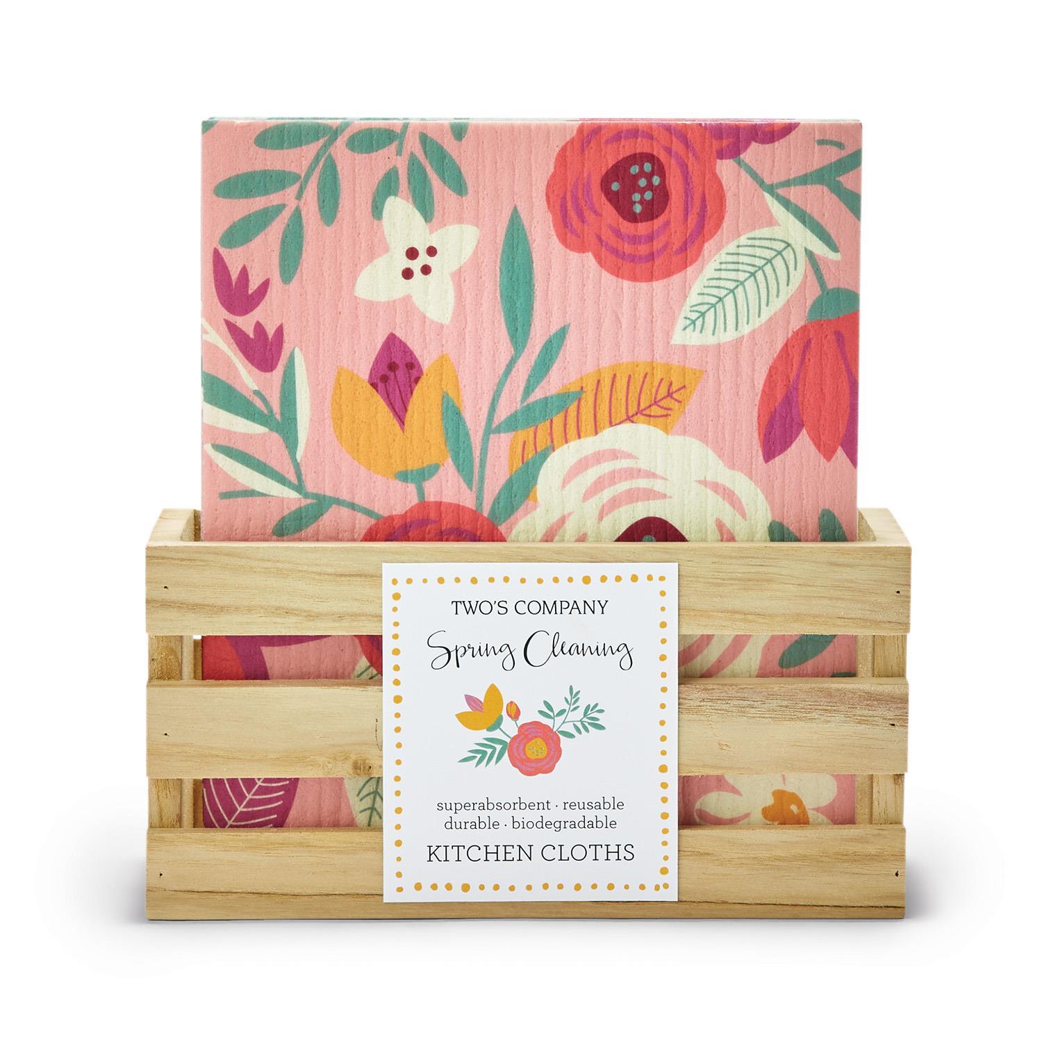 Spring Cleaning 24 Pc Multipurpose Biodegradable Kitchen Cloth Unit