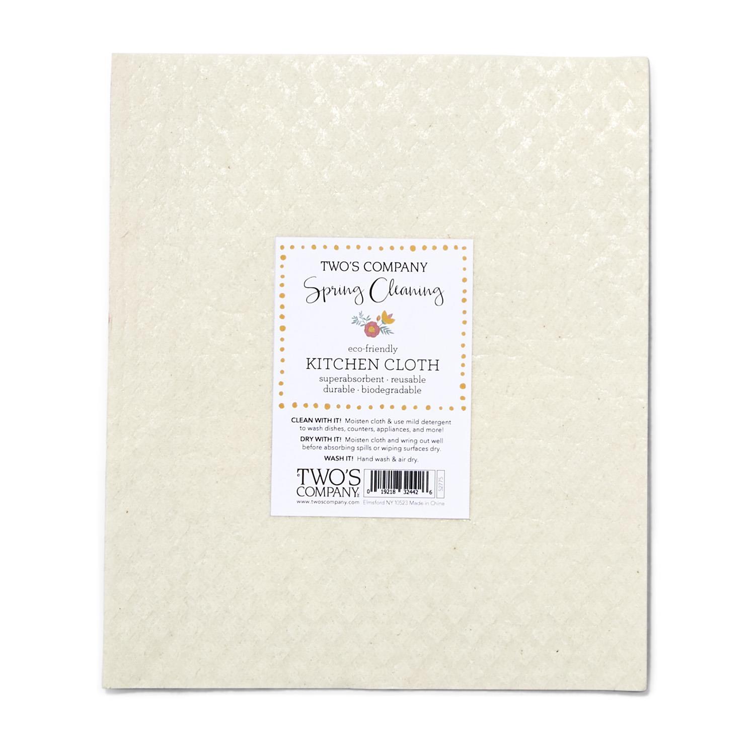 Spring Cleaning 24 Pc Multipurpose Biodegradable Kitchen Cloth Unit