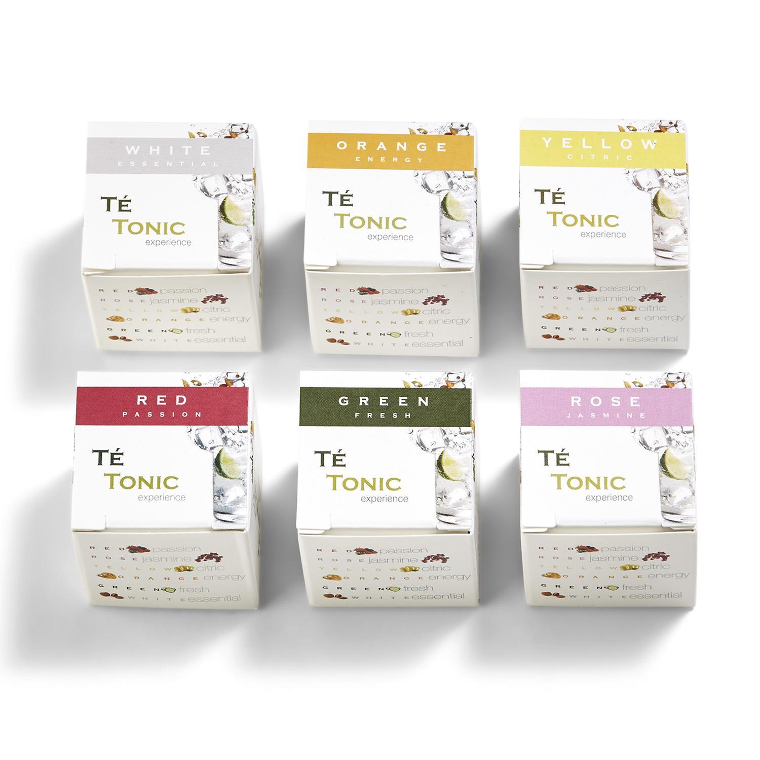 20 Pc Tonic Gin & Tonic S/6 Infusers in Gift Box Un W/Countertop ...