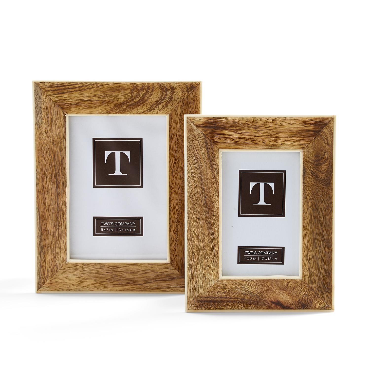 S/2 Wide Border Frames Incl 2 Sizes