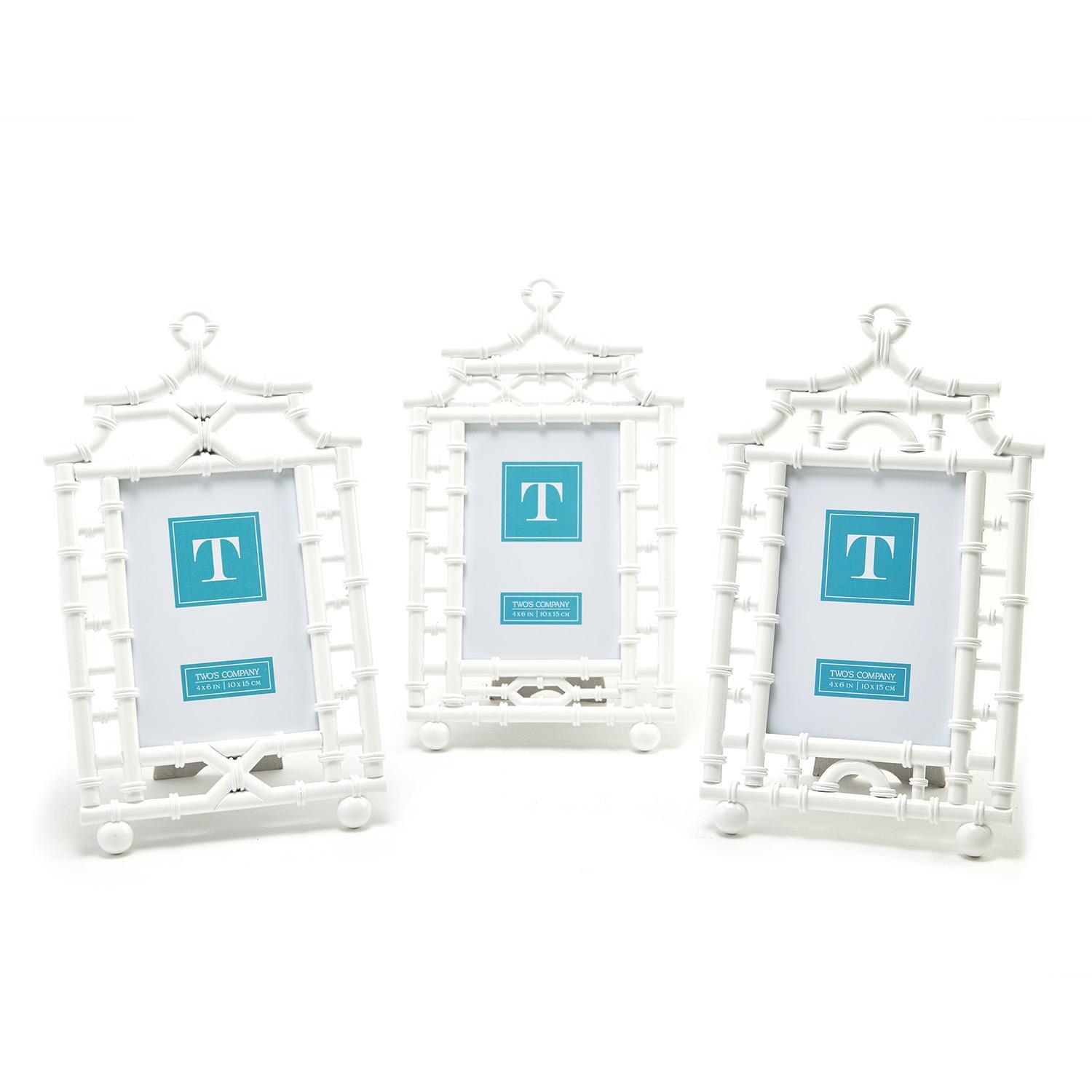 White Pagoda 4x6 Photo Frame A/3 Designs